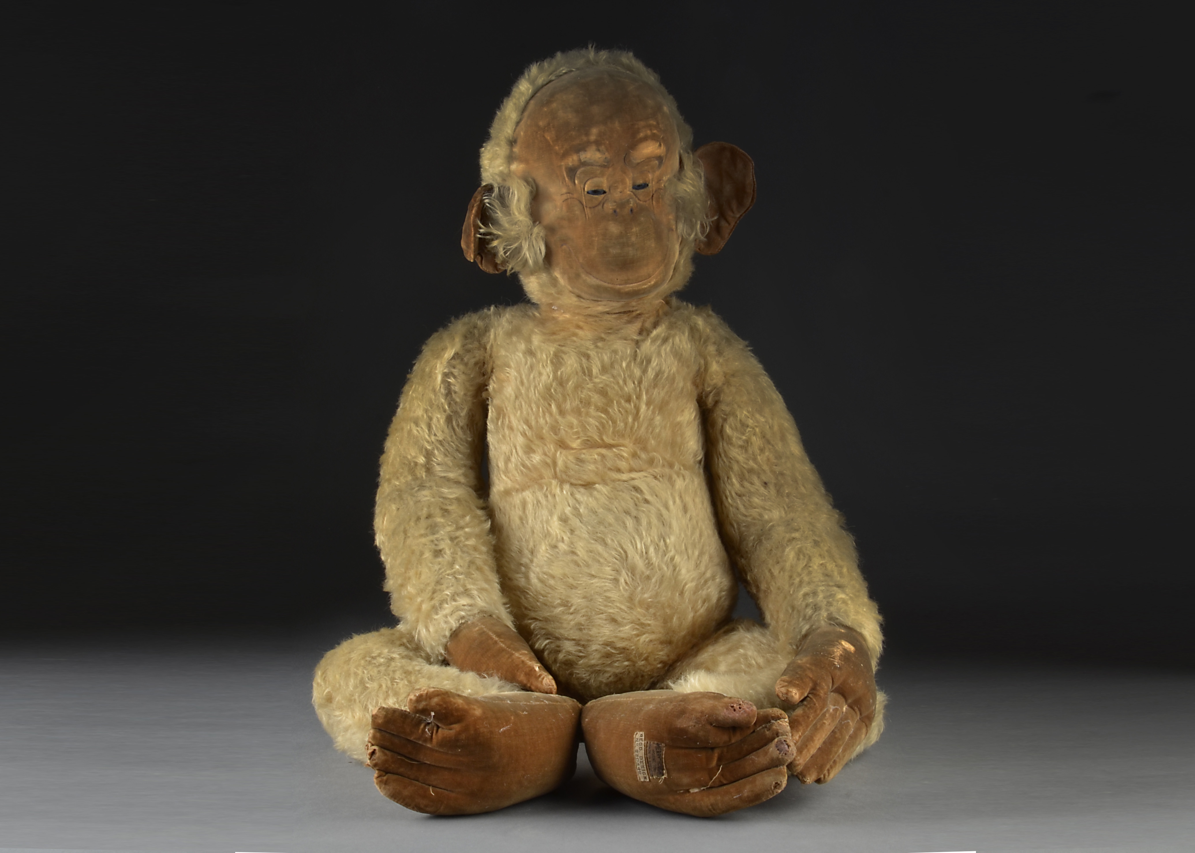 A large Merrythought Lawson-Wood Gran’pops 1930s, with golden mohair ...