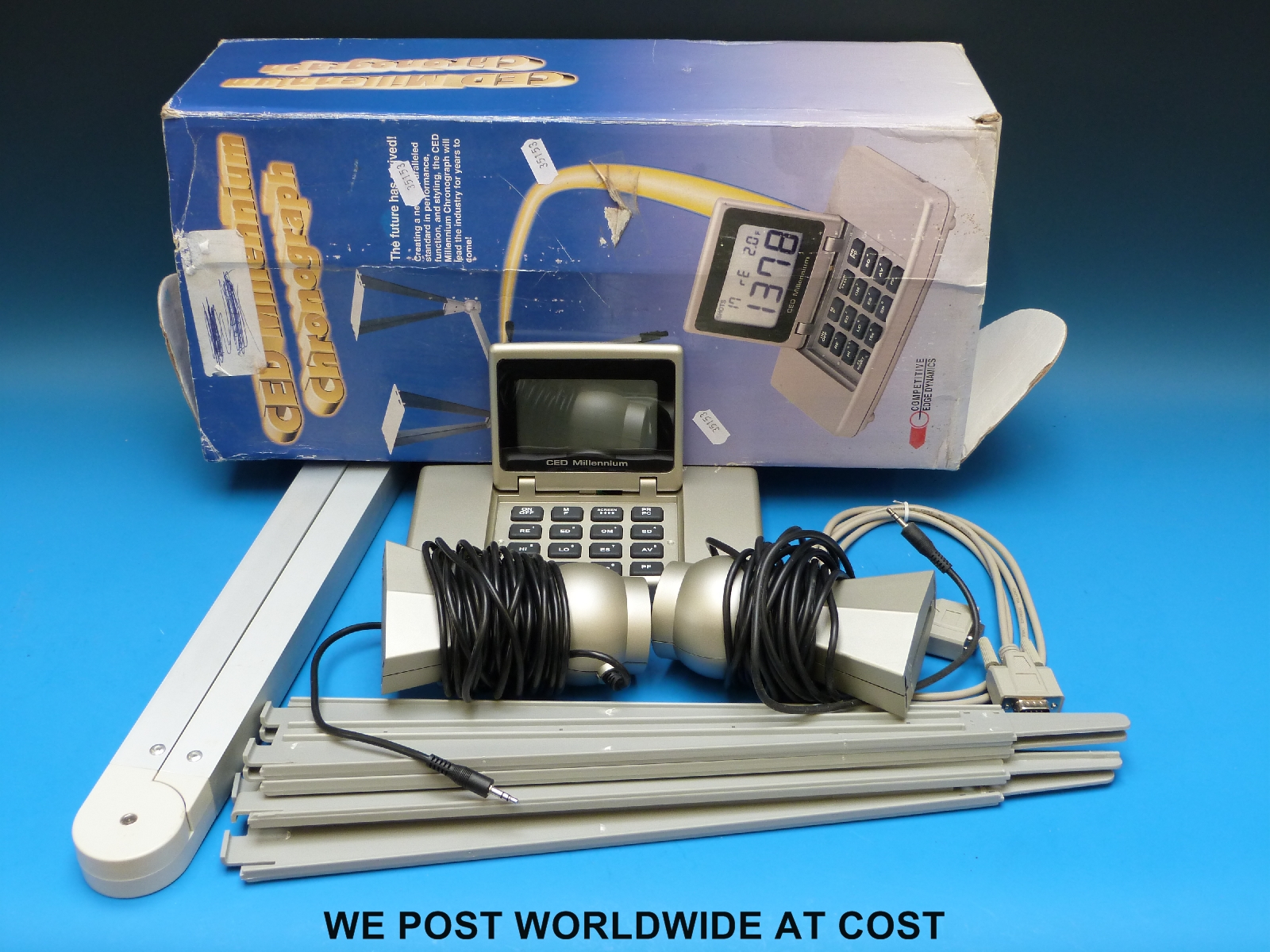 CED Millennium chronograph, data collection set, in original box