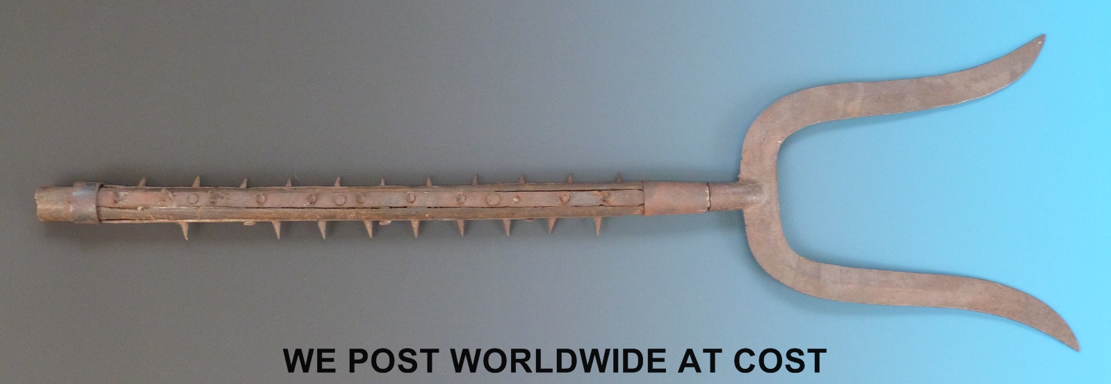 A Japanese Edo period Sasumata spear fork used by the Samurai police as ...