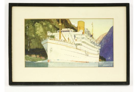 Kenneth Denton Shoesmith (1890-1939)ROYAL MAIL 'ATLANTIS CRUISES' OCEAN ...