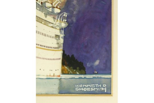 Kenneth Denton Shoesmith (1890-1939)ROYAL MAIL 'ATLANTIS CRUISES' OCEAN ...