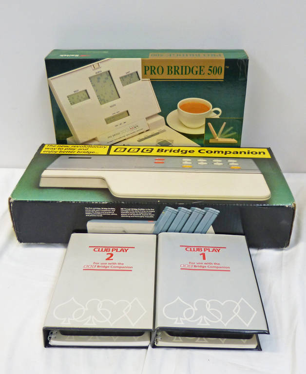 PRO BRIDGE 500 MACHINE BY SAITEK TOGETHER WITH BBC BRIDGE COMPANION ...