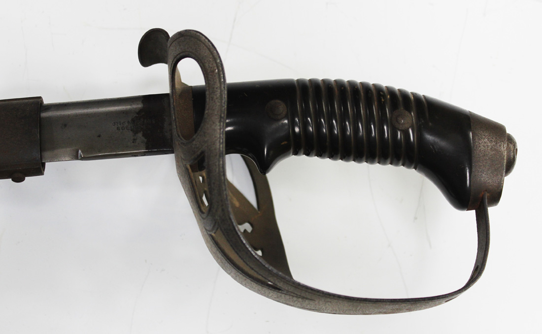 A late 19th Century German sword by Otto Mertens, Solingen, with pipe ...