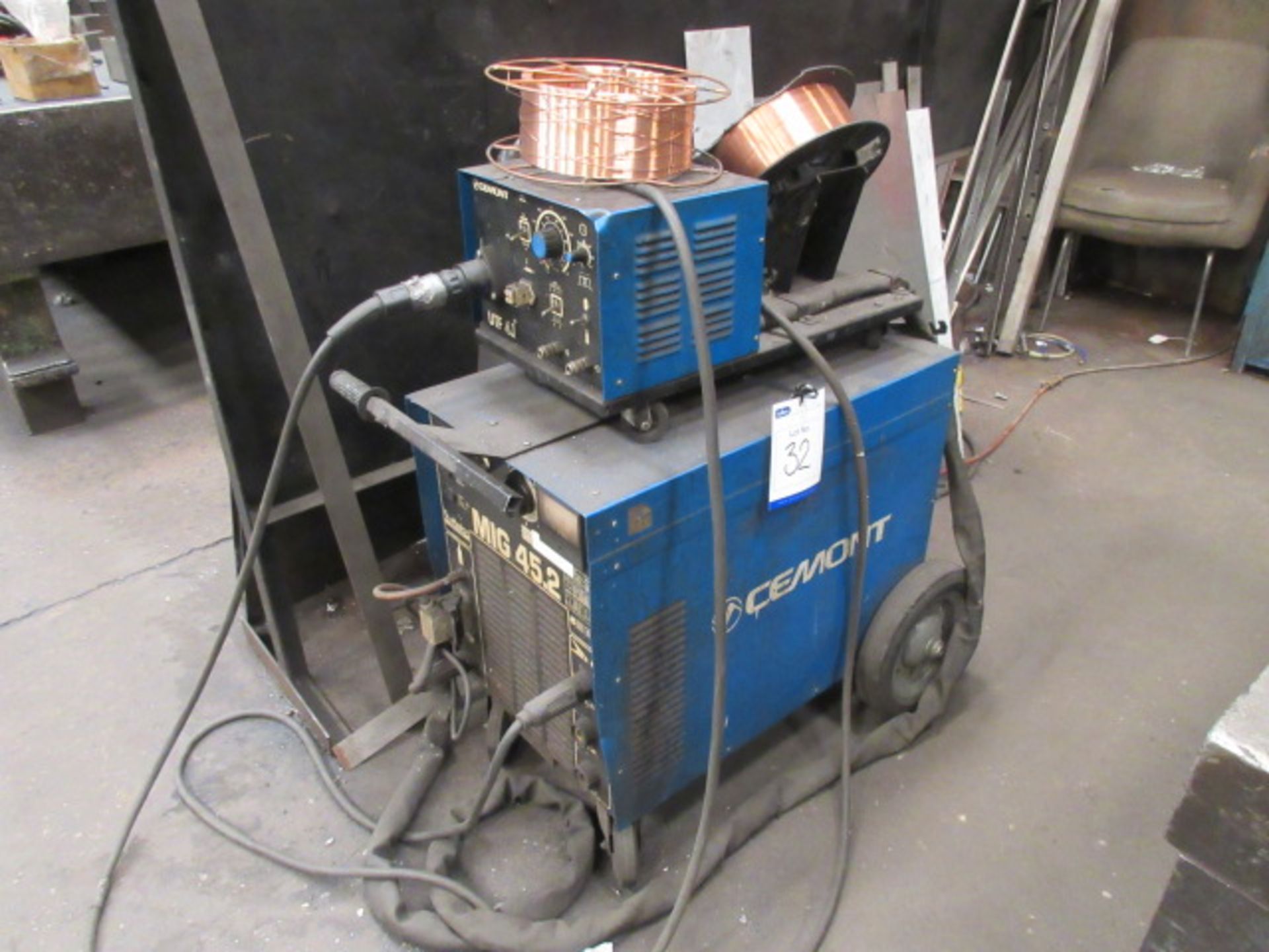 Cemont BluMaster MIG 45.2 mig welding rectifier, Serial No K568770 ...