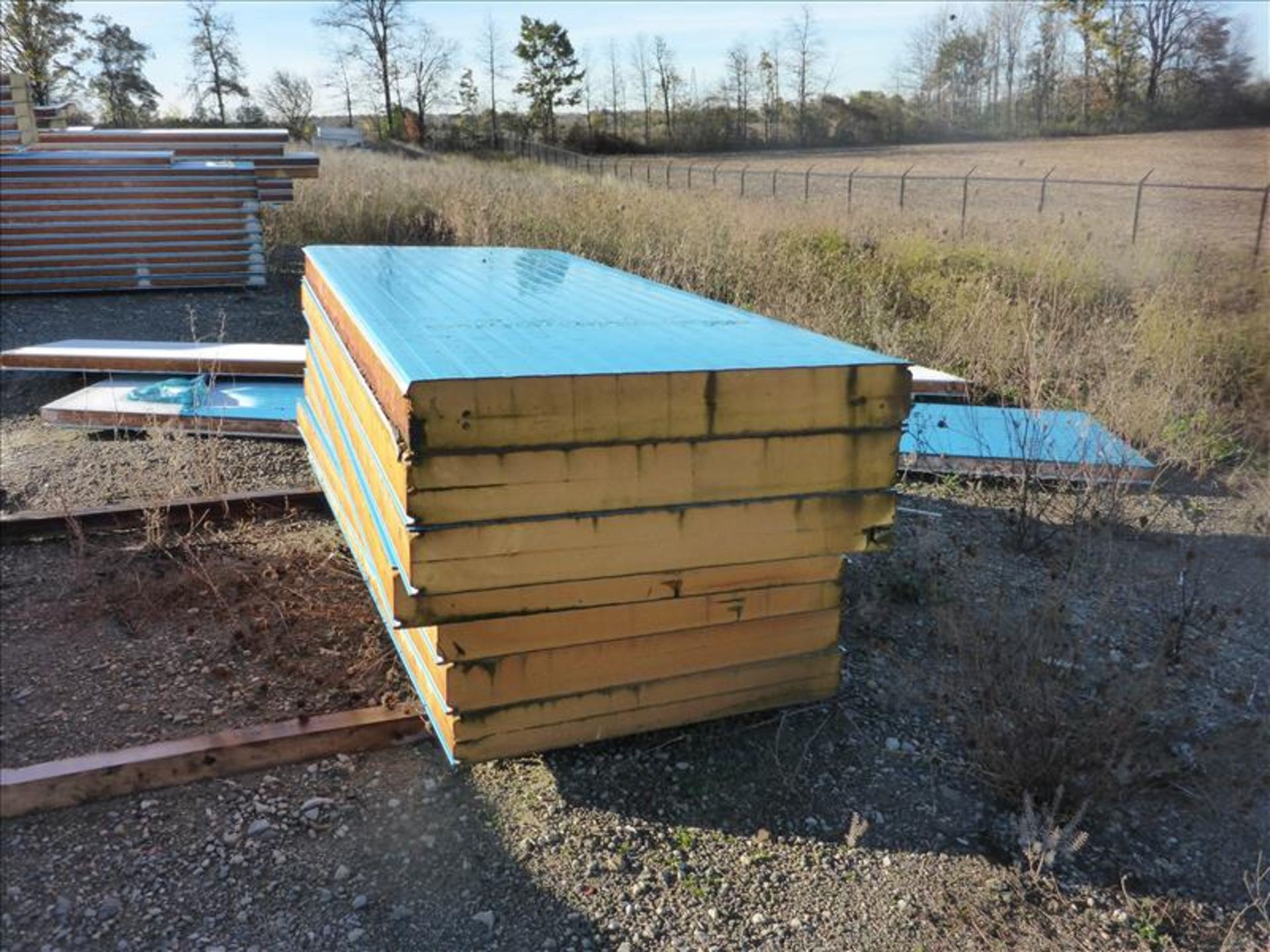 large lot of IMP (Insulated Metal Panel) for freezer/cooler rooms, etc ...
