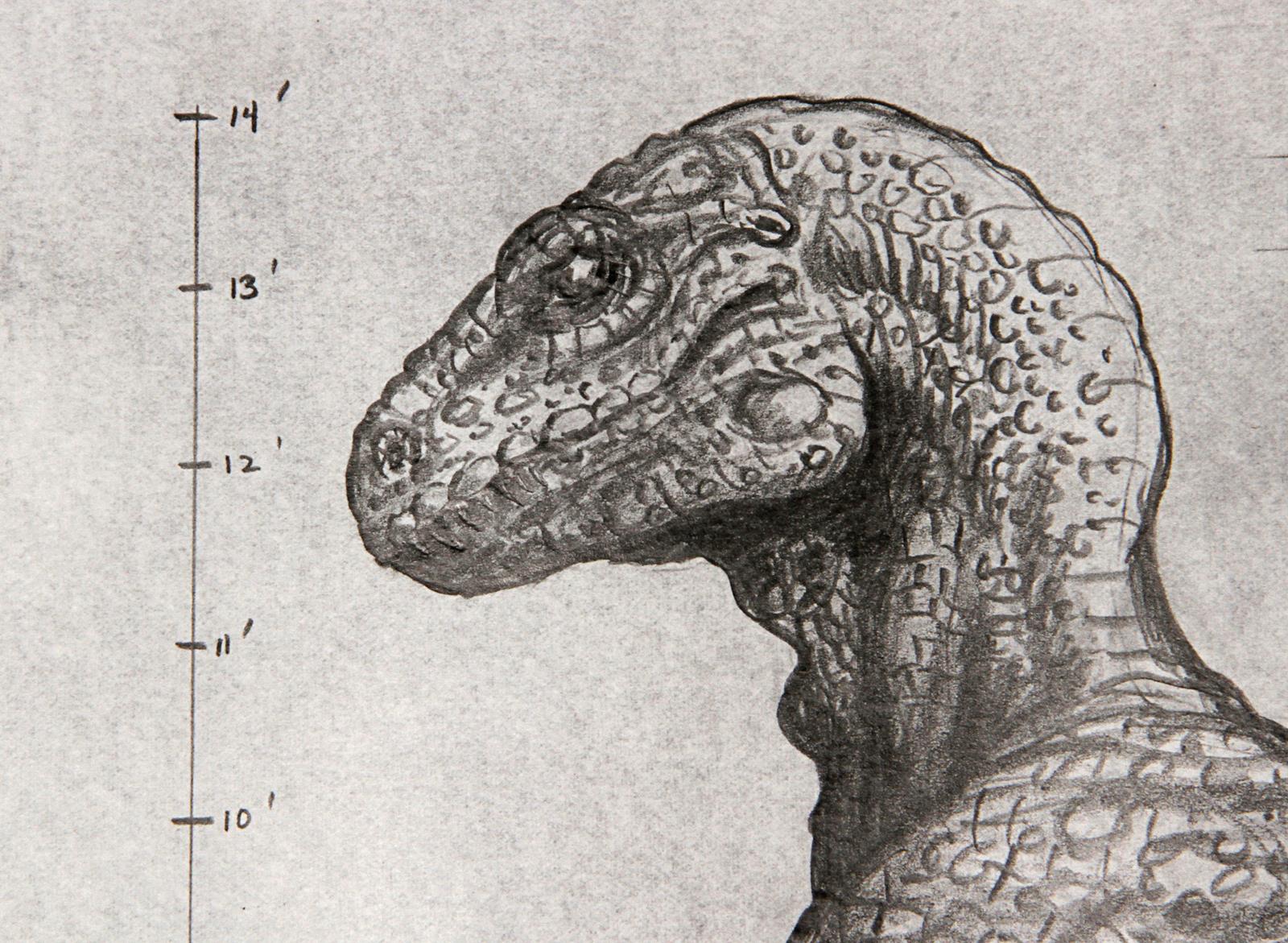 THE VALLEY OF GWANGI (1969) - Ray Harryhausen Hand-Drawn Scale Concept ...