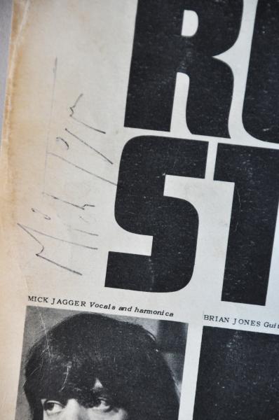 The Rolling Stones - signed first album, 1964 Decca Records LK4605
