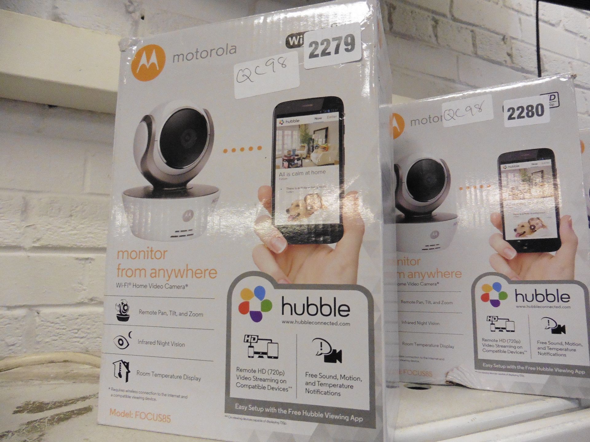 Motorola wireless Hubble camera