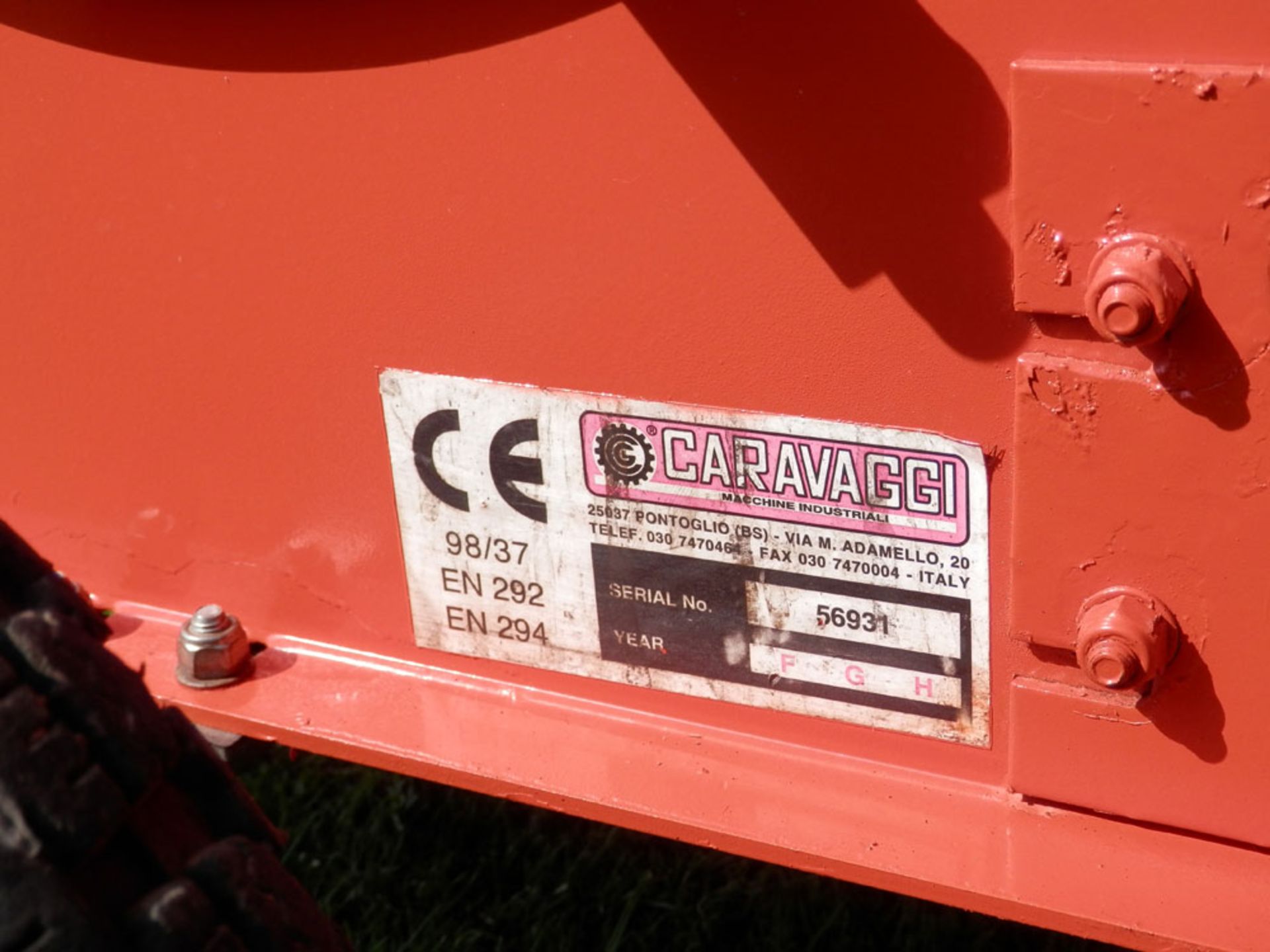 Camon C150 Chipper Shredder Seen Running Width Of Cut 9cm Number Of ...