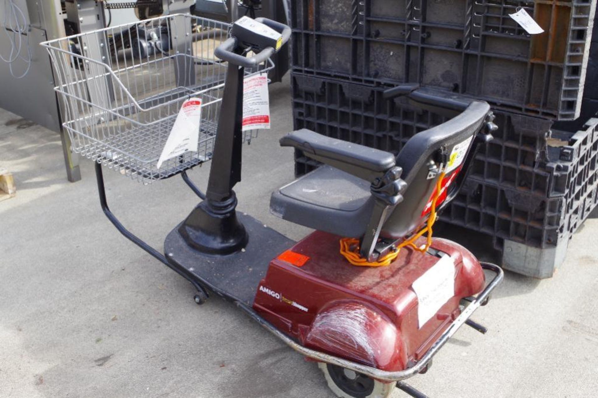 AMIGO Smart Shopper Electric 3-Wheeled Cart w/ Front Loading Basket ...
