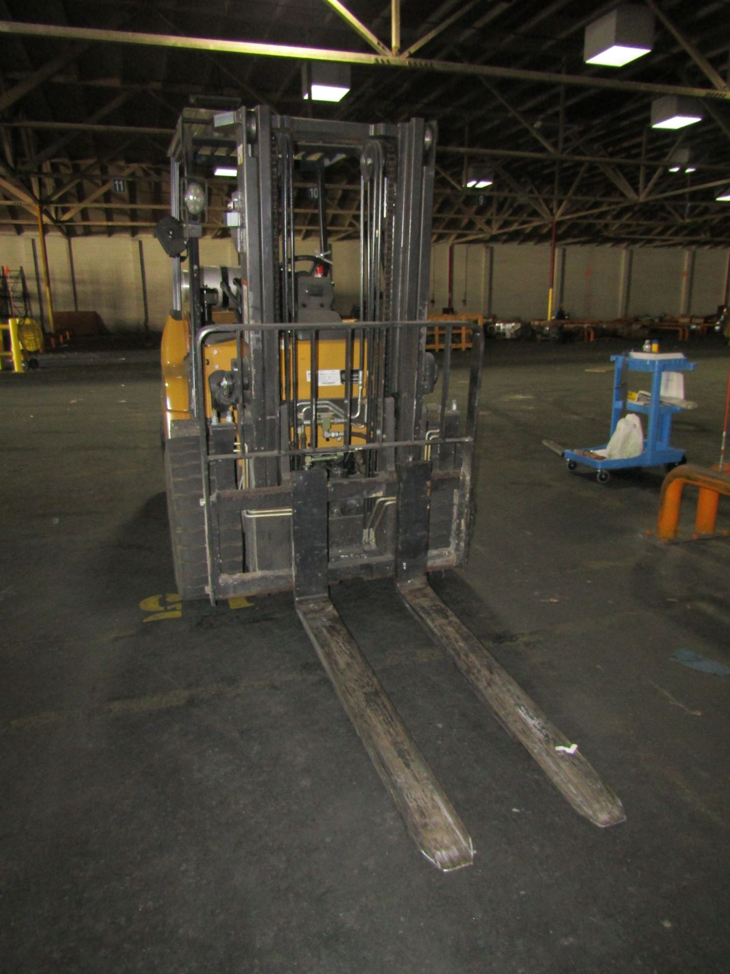 2015 Cat forklift, M# GP45N1, Engine G TB45-L, LP, 2 stage, 120'', S ...