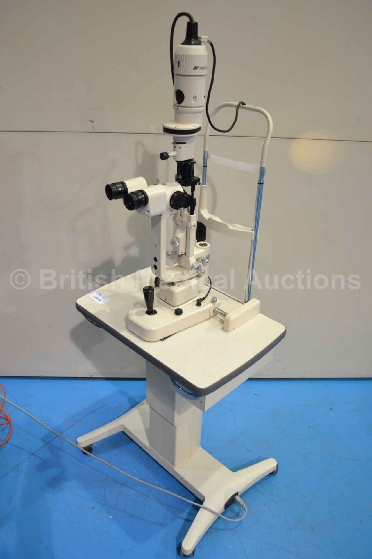 Topcon SL-7F Slit Lamp on Topcon ATE-600 Motorised Table (Powers Up and ...