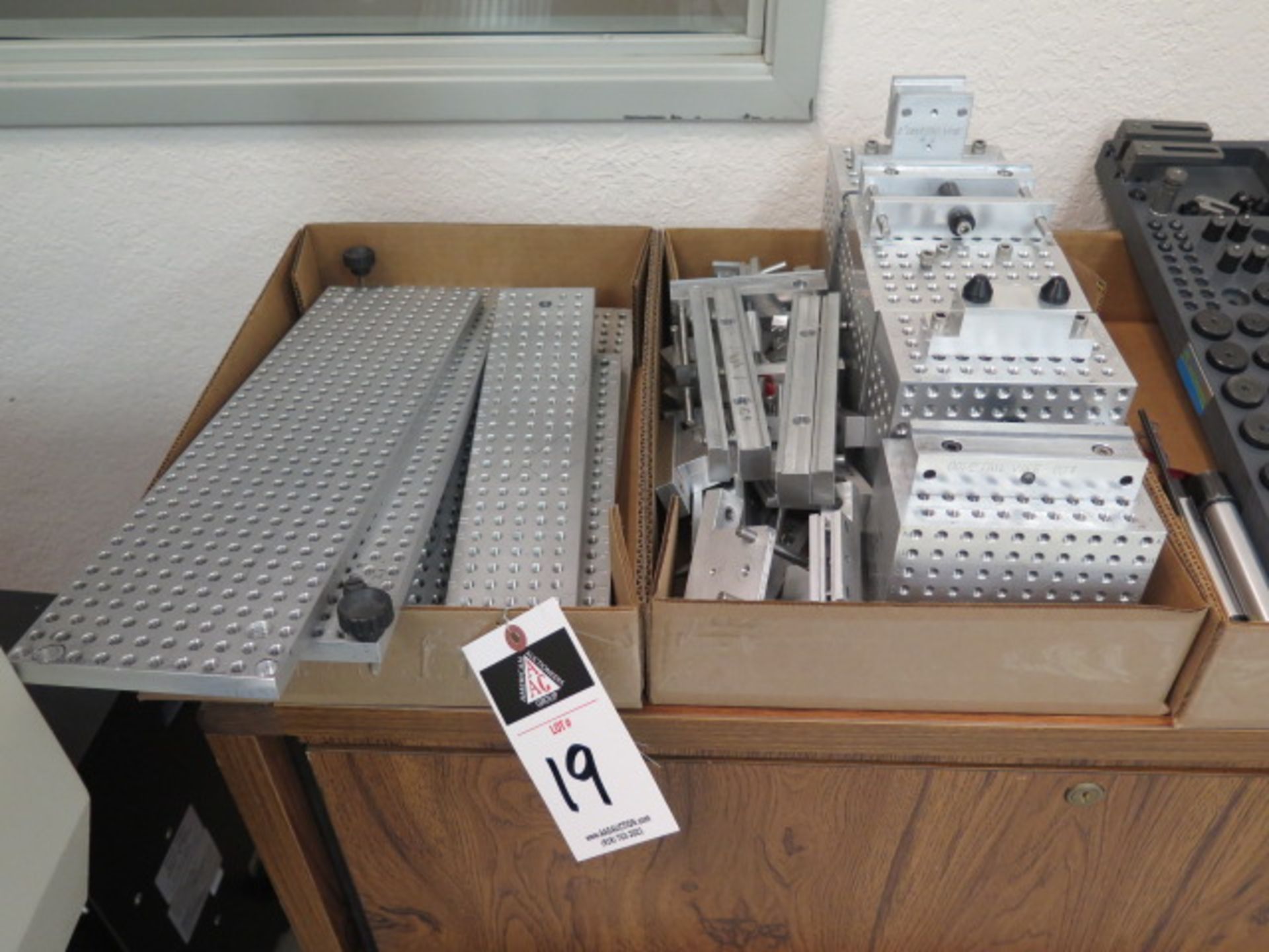 { Group of lots: 19, 20, 21 } CMM Fixture Plates and Fixture Blocks