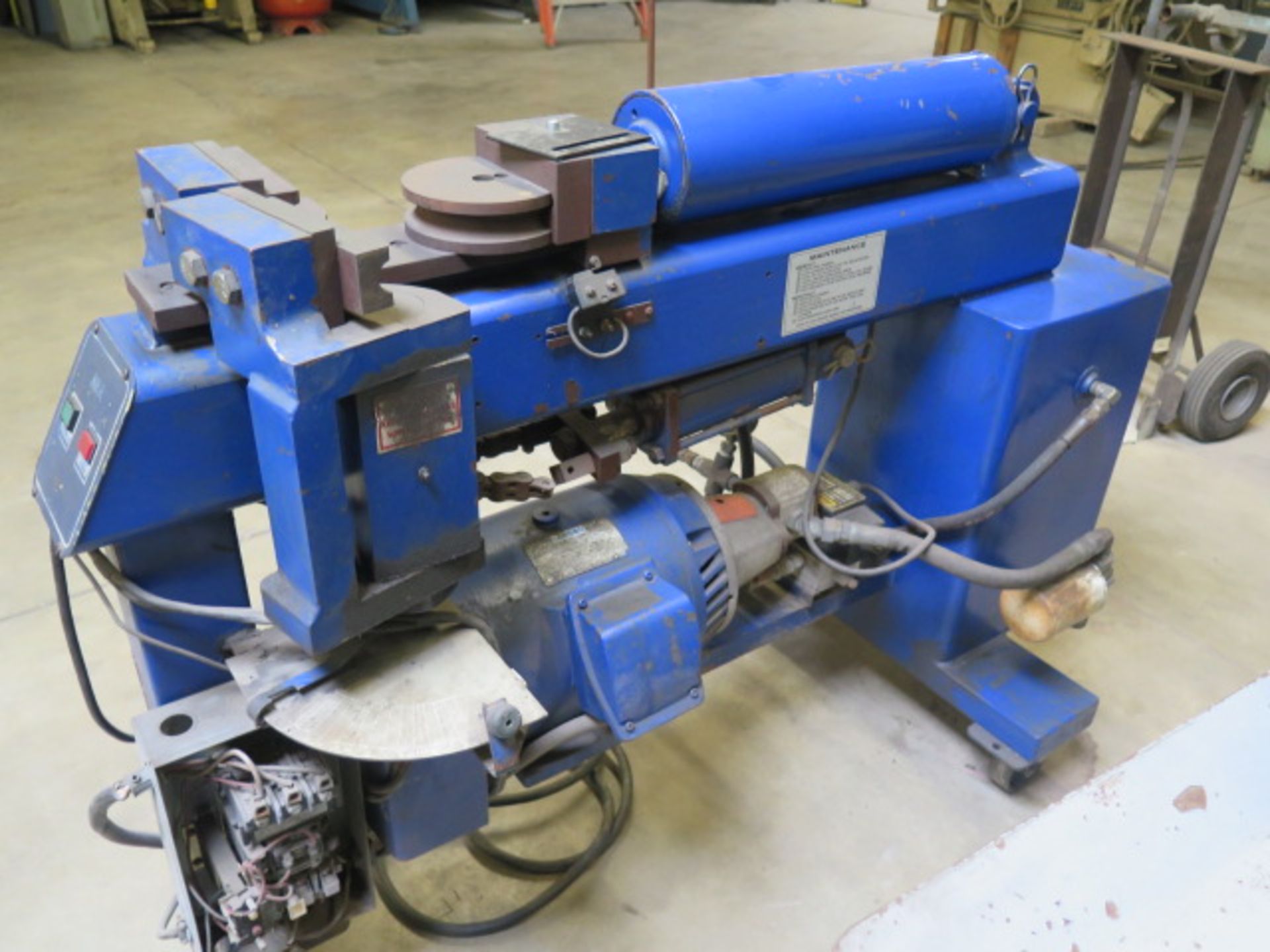 American Machine & Hydraulics “Blue Boy” Hydraulic Tube Bender w/ AMH ...