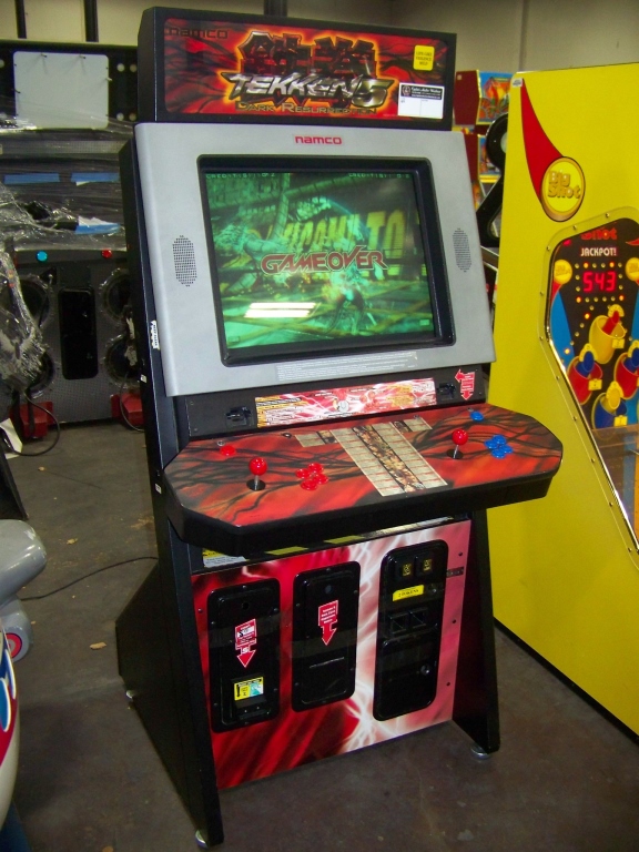 Tekken 5 arcade machine - maxbze