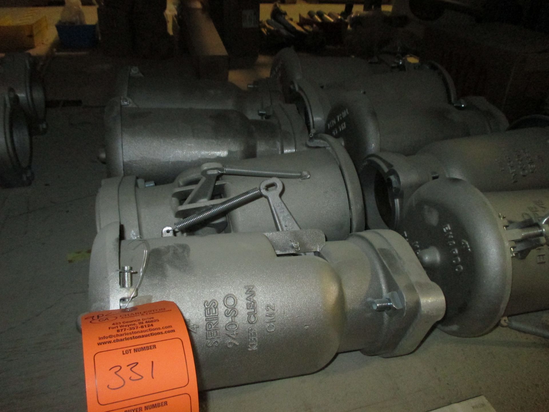 LOT OF (9) PCS. ENARDO 4" STACK VENT VALVE SERIES 940-S0 (LOCATED AT ...