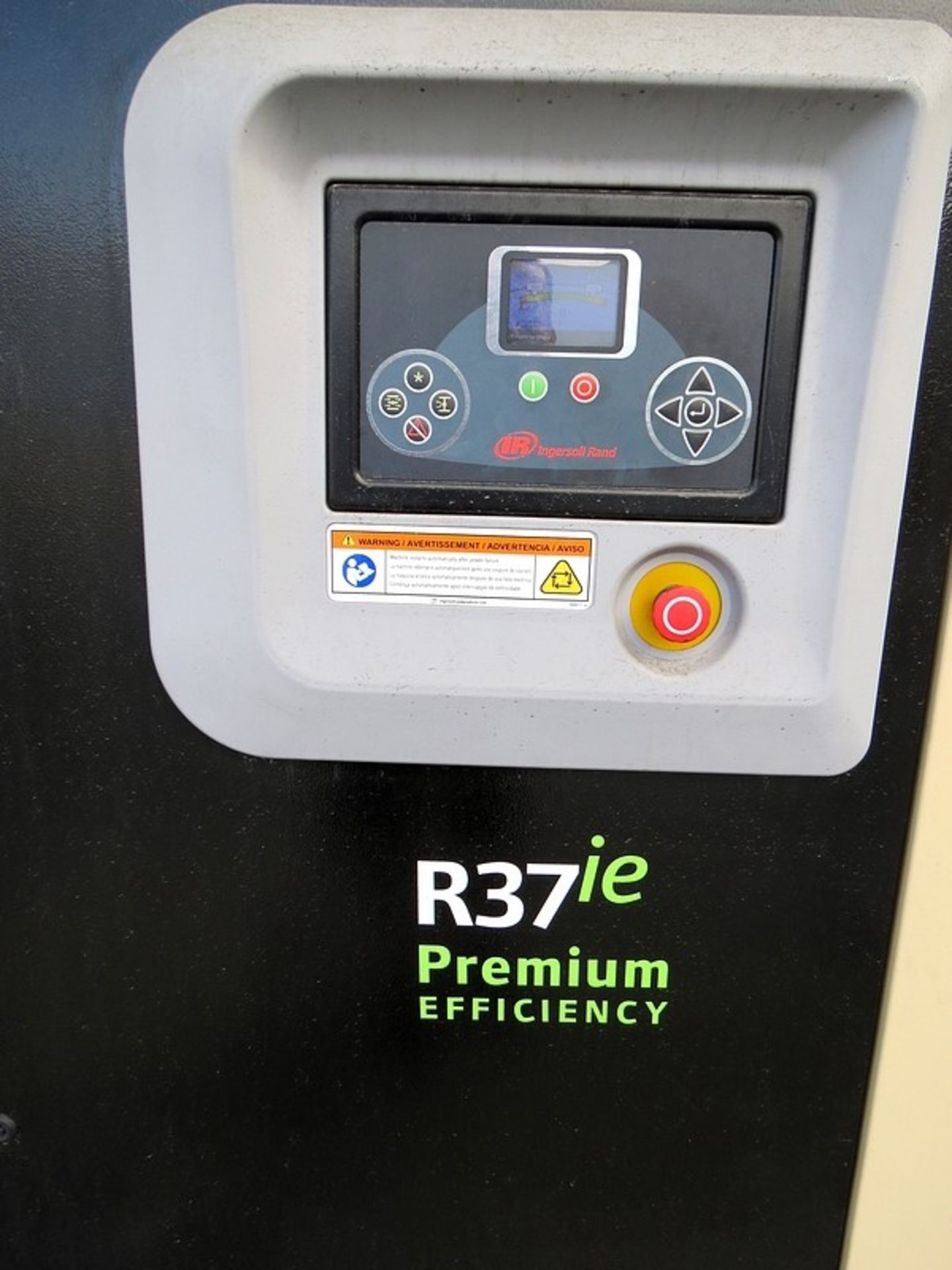 2015 INGERSOLL RAND R37IE-A125, 200HP COMPRESSOR, 460/230V, 3PH, 60 ...