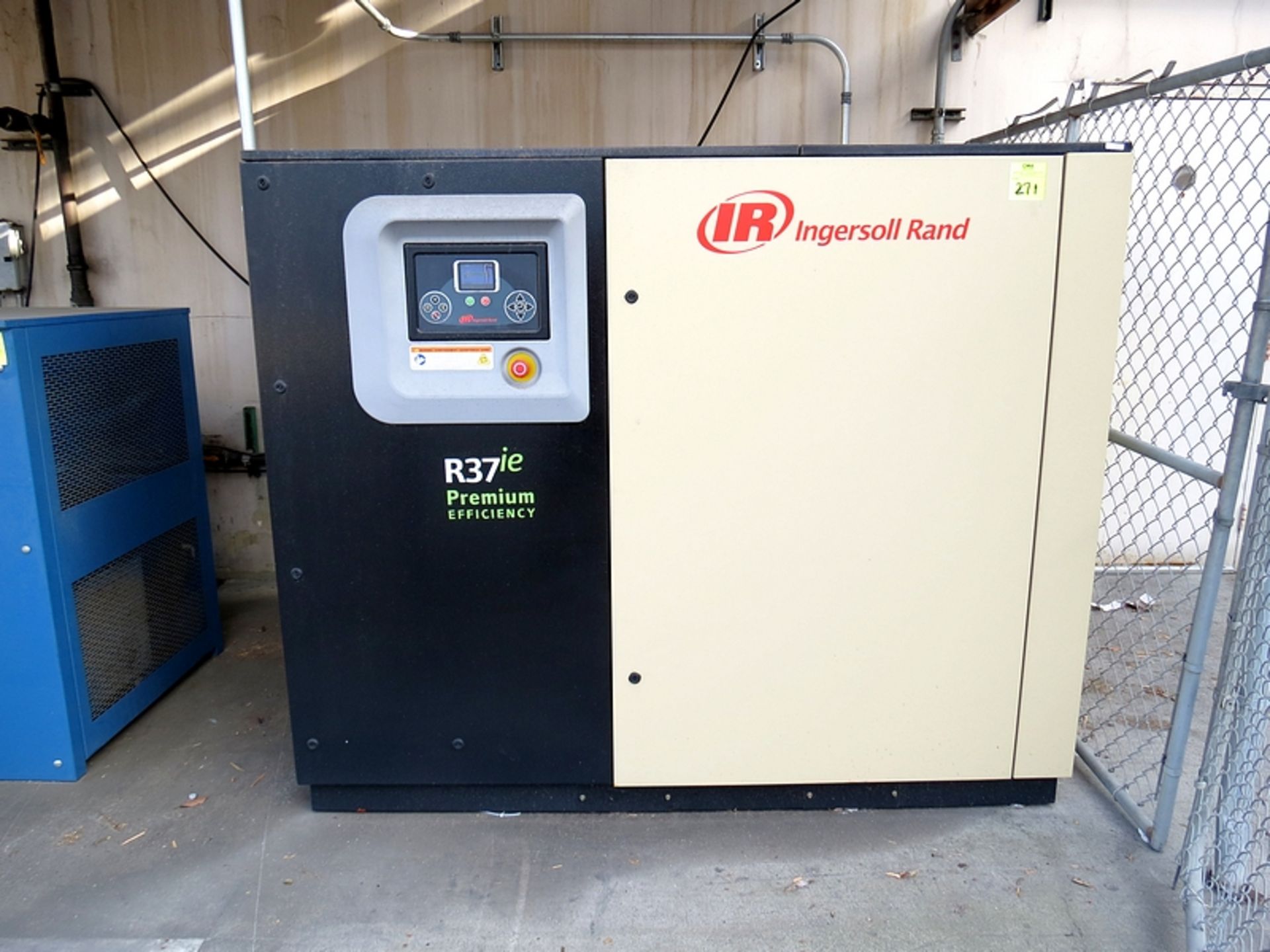 2015 INGERSOLL RAND R37IE-A125, 200HP COMPRESSOR, 460/230V, 3PH, 60 ...