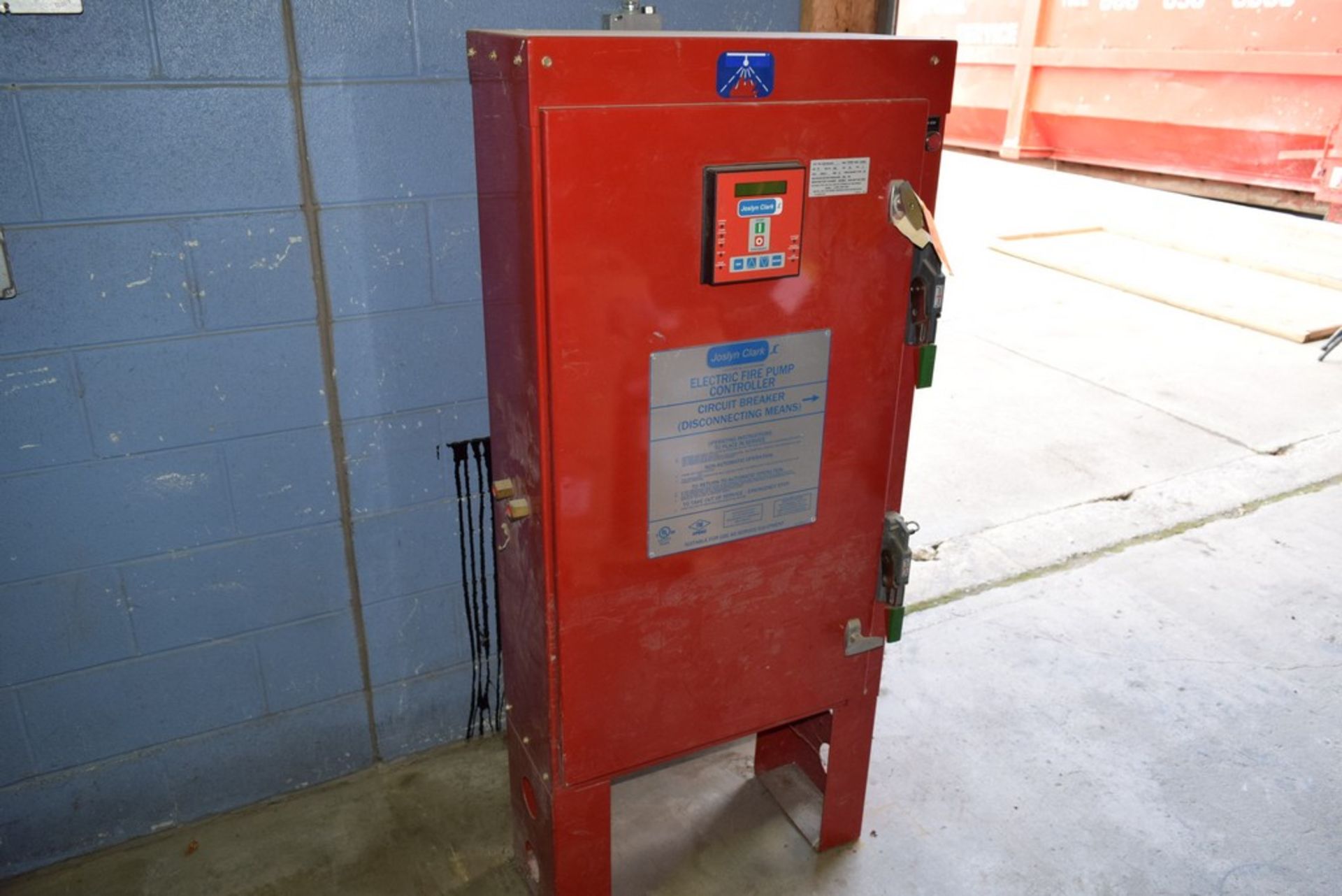 JOSLYN-CLARK 30 HP G3C152-53R FREESTANDING ELECTRONIC FIRE PUMP ...