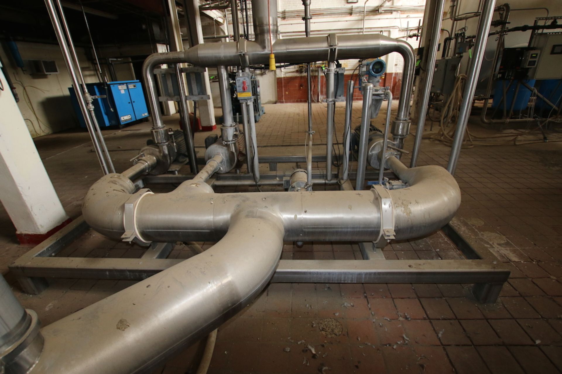 Recirculation Skid Equipped with (4) Centrifugal Pumps, Including (3 ...