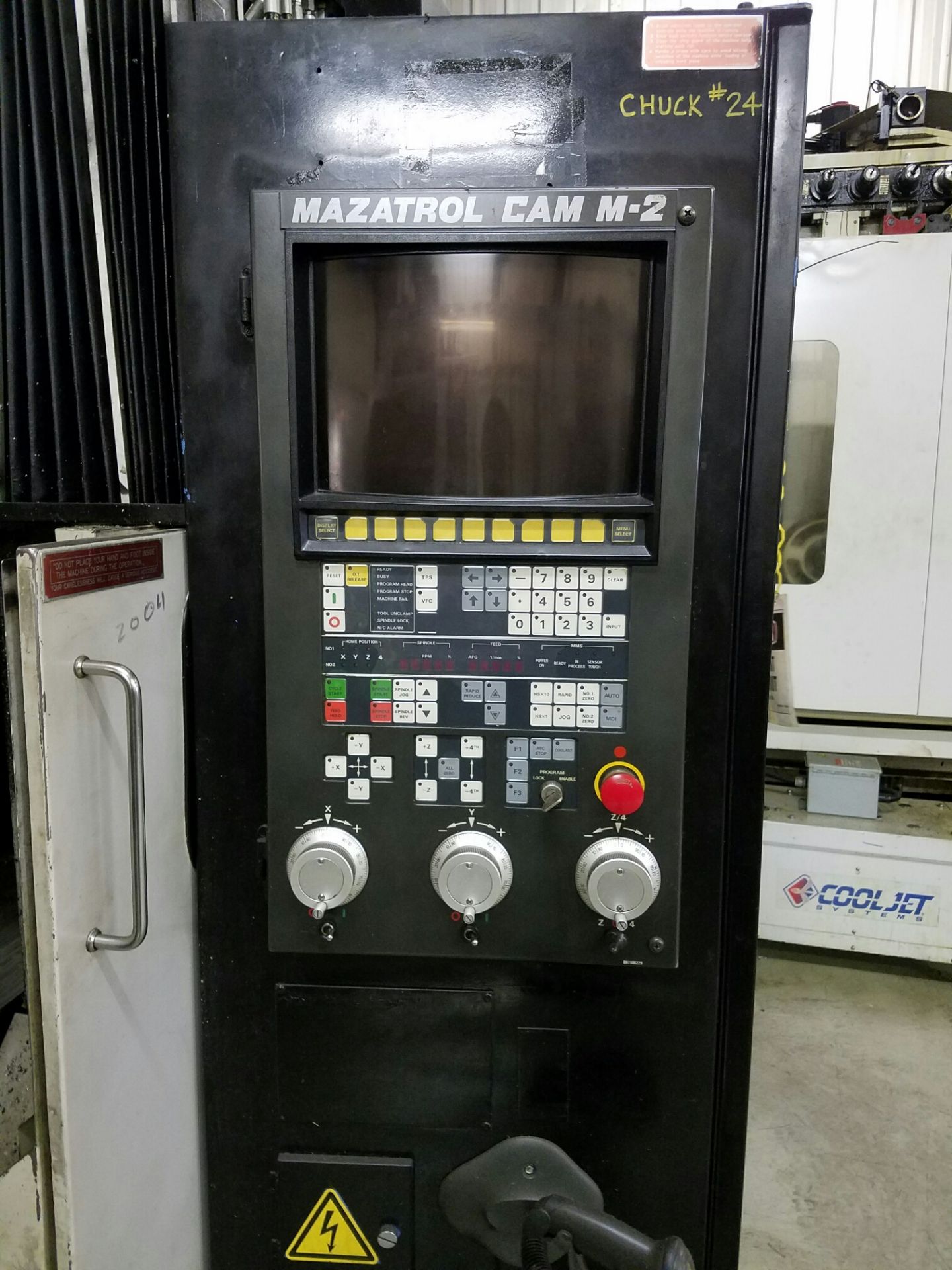 MAZAK MDL. VQC-20/50B VERTICAL MACHINING CENTER, Mazatrol CAM M2 CNC ...