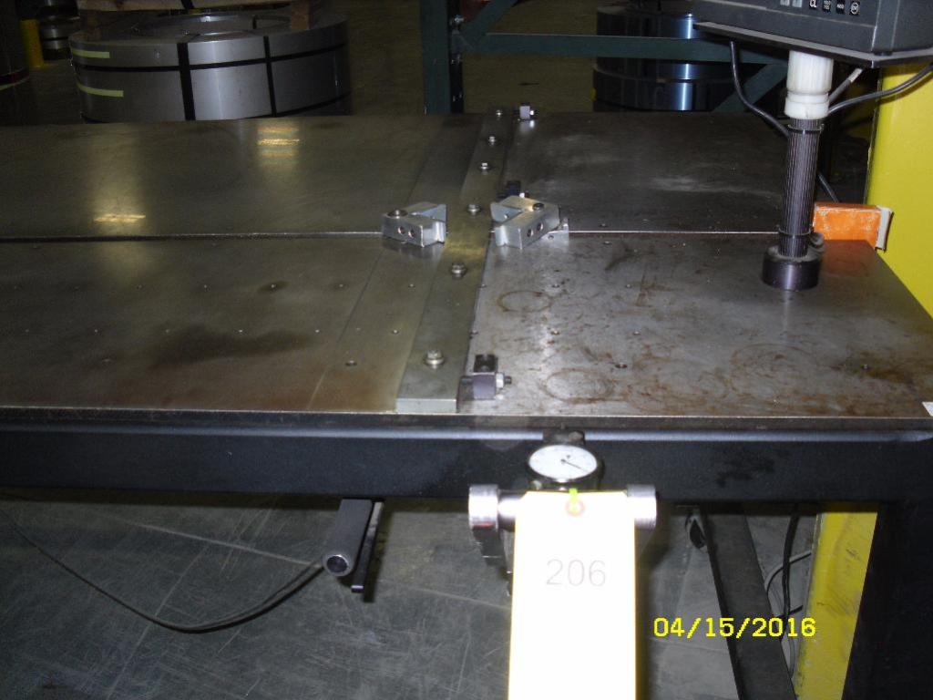 Raytech Measuring Systems 48 in. x 105 in. Portable Sheet Steel ...