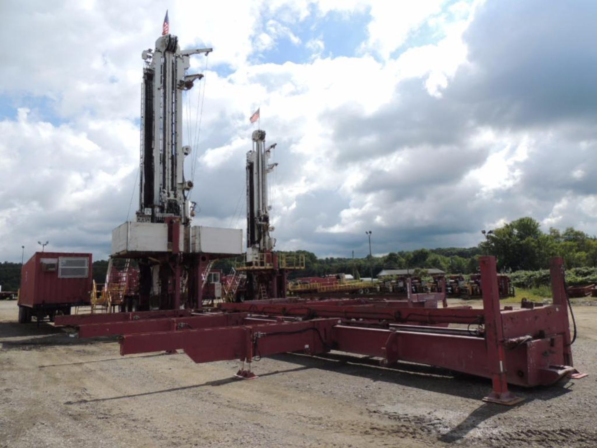 { Choice of lots: 104 } } } 2008 Schramm Trailer Mounted Drill Rig ...