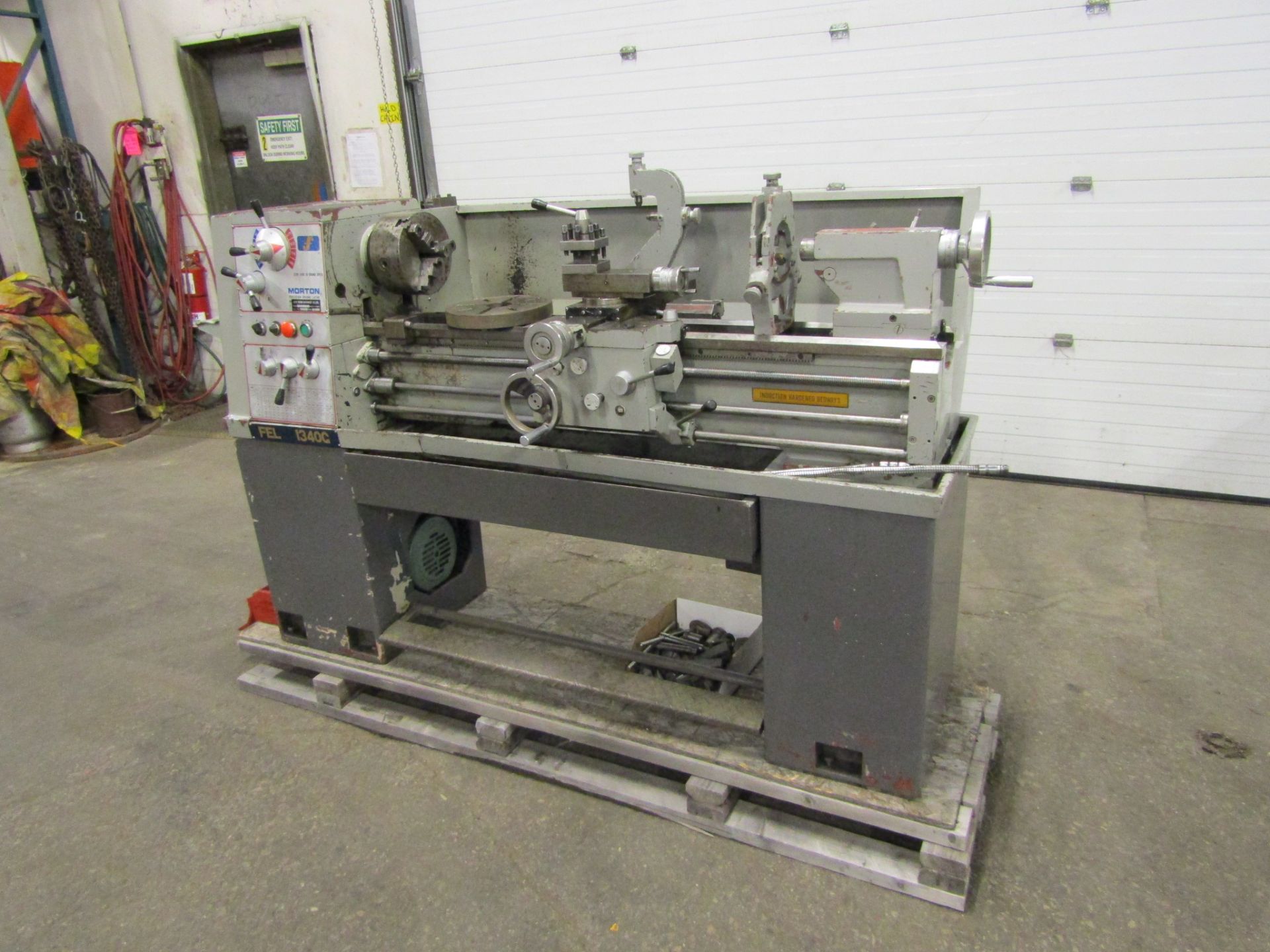 Morton Engine Lathe model FEL1340 - 13" Swing with 40" Between centres ...