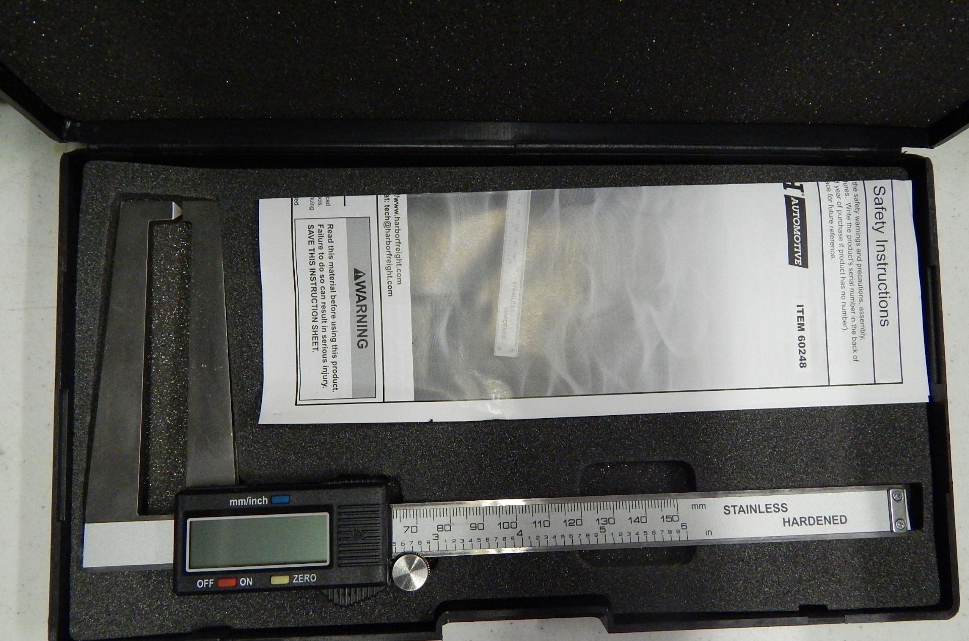 Pittsburgh 6 Inch Long Reach Digital Caliper