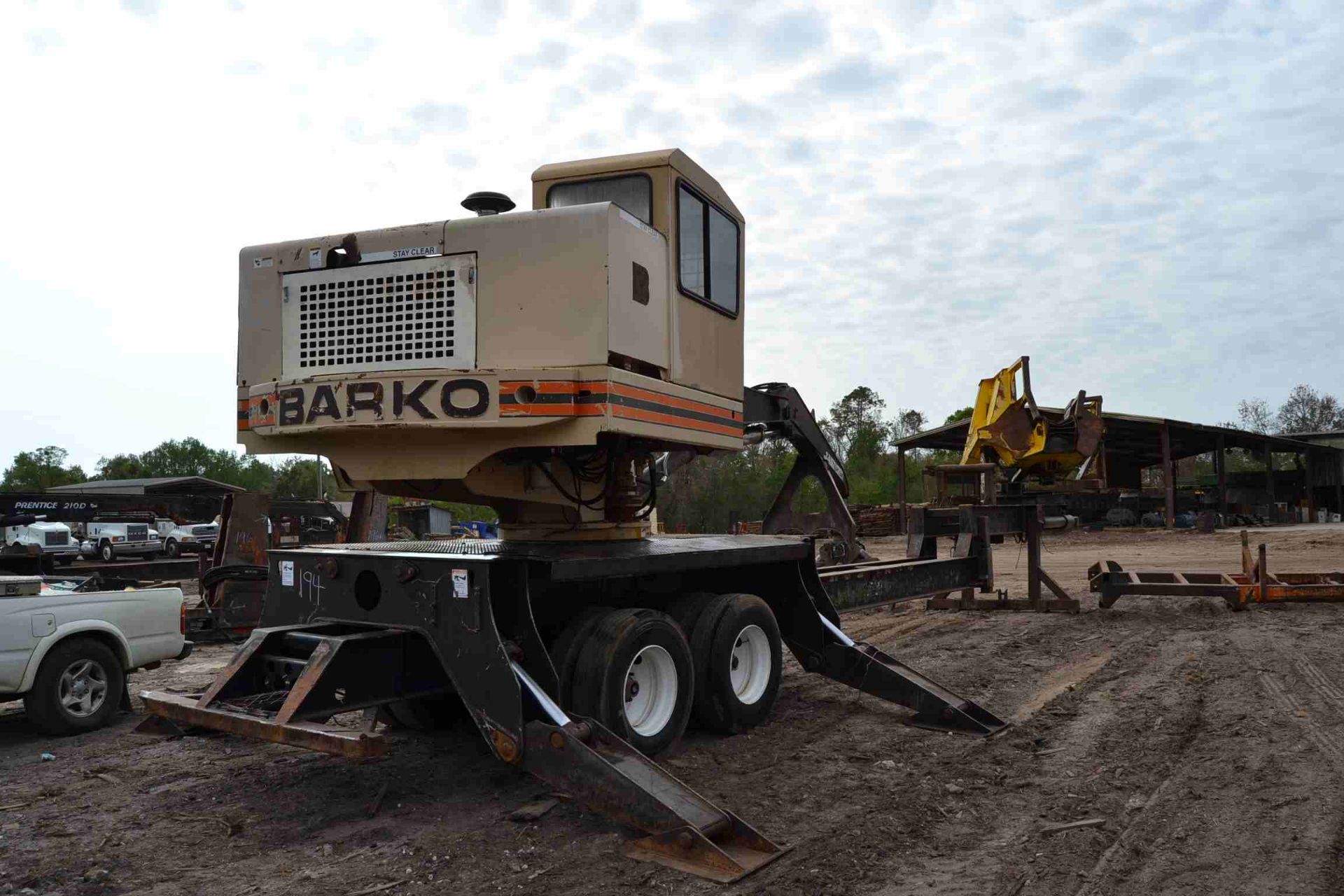 "2004 BARKO 495 ML KNUCKLE BOOM LOADER W/ CONTINUOUS GRAPPLE ; JOYSTICK ...