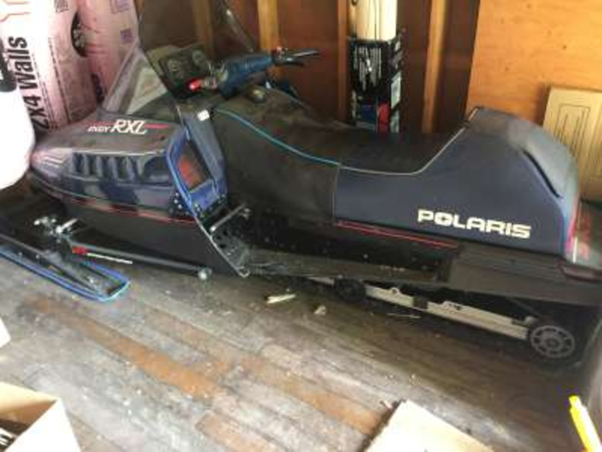1990 Indy RXL Polaris 650 Triple snowmobile,3500 miles, reverse, fuel ...