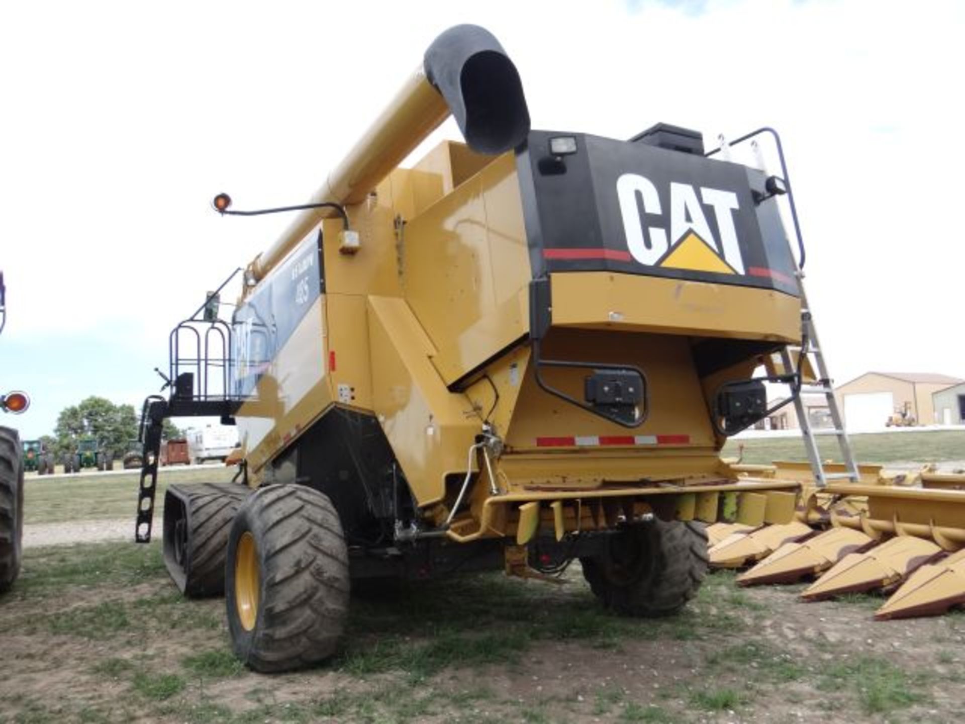 CAT Lexion 485 Combine 4wd, Tracks, Lateral Tilt Feeder House, Radiator ...