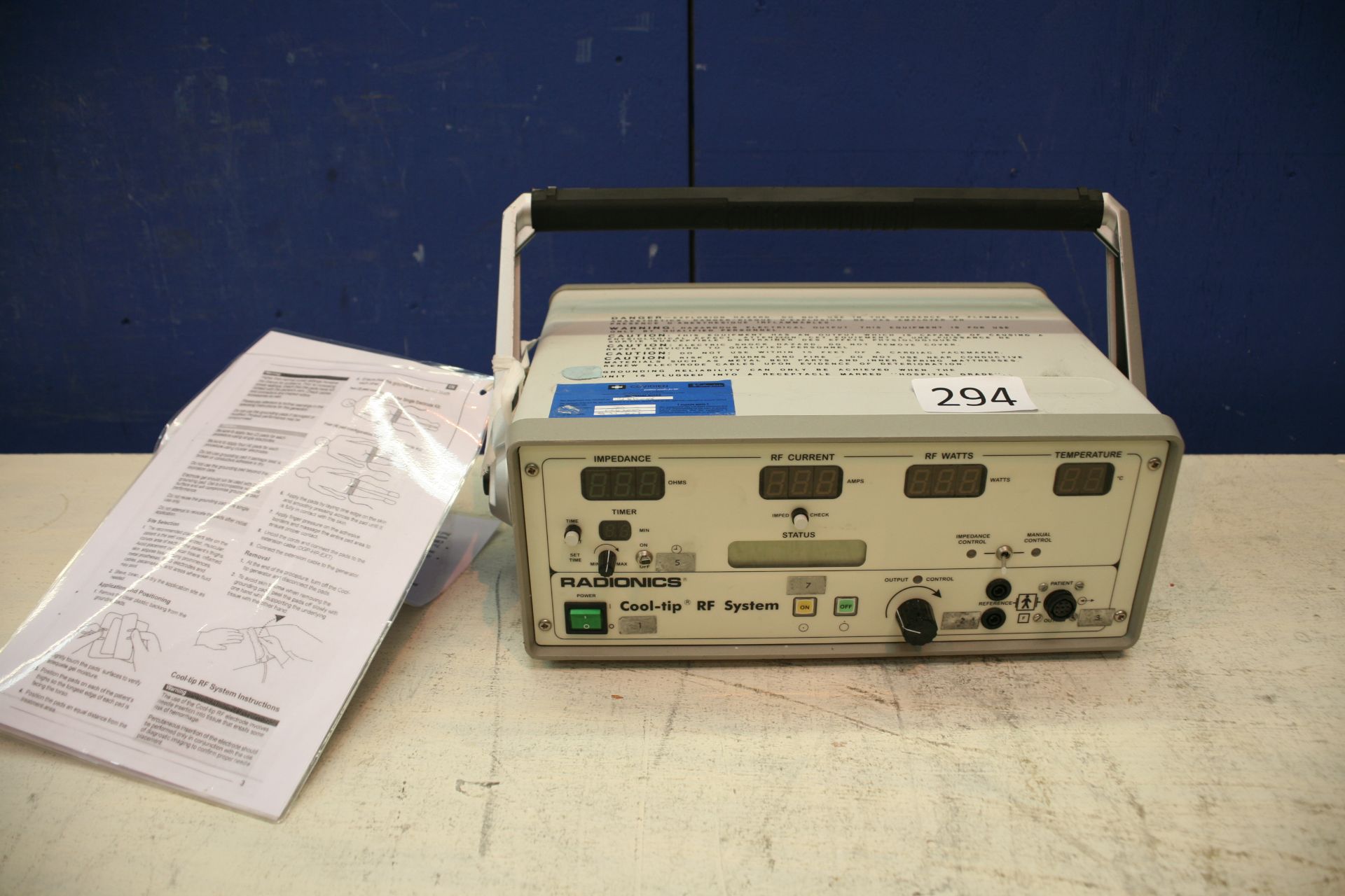 Radionics Cool Tip RF Ablation System