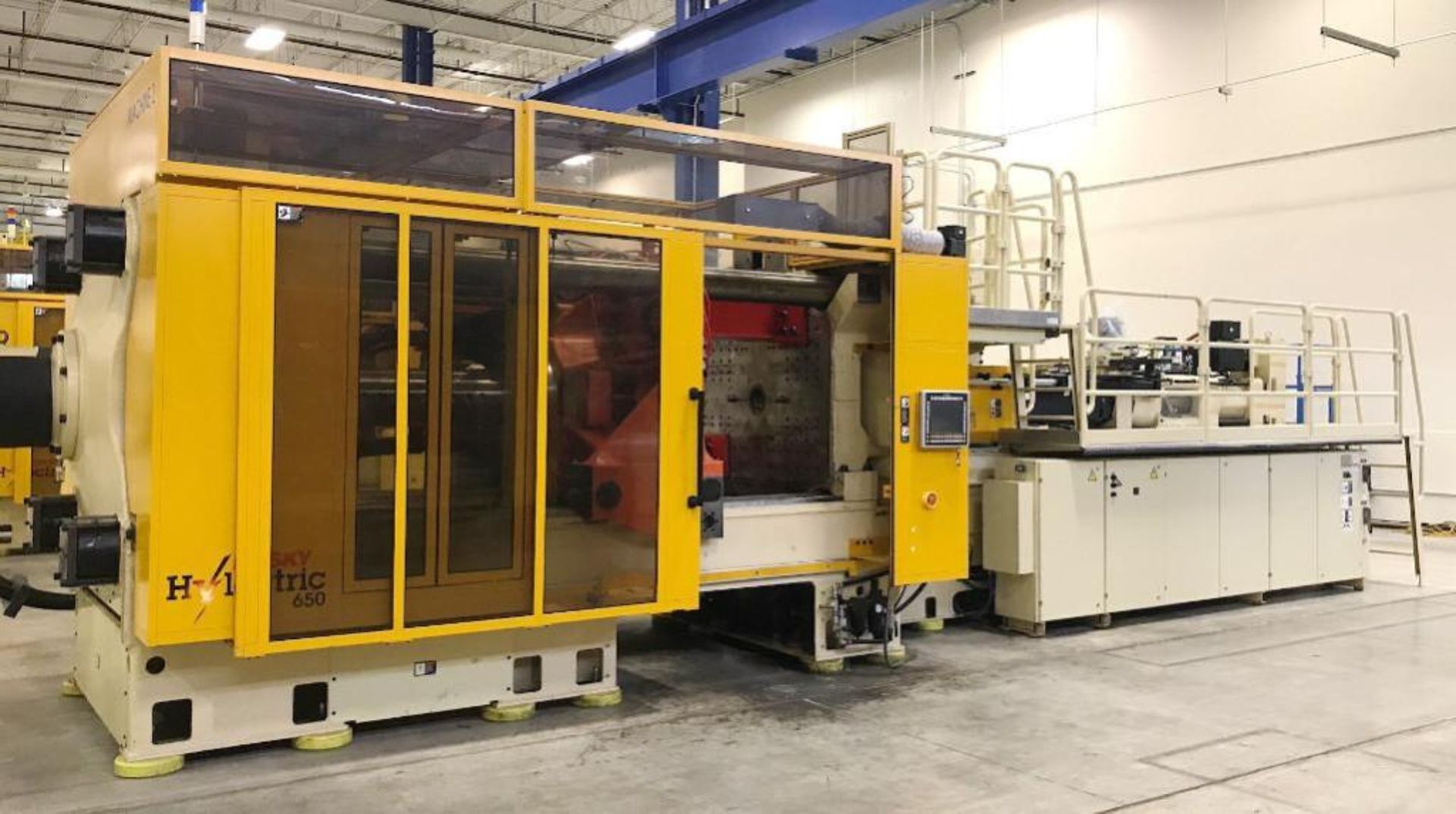 2011 Husky Hyelectric H650 DRS80/70 - RS35/28 dual injection molding ...