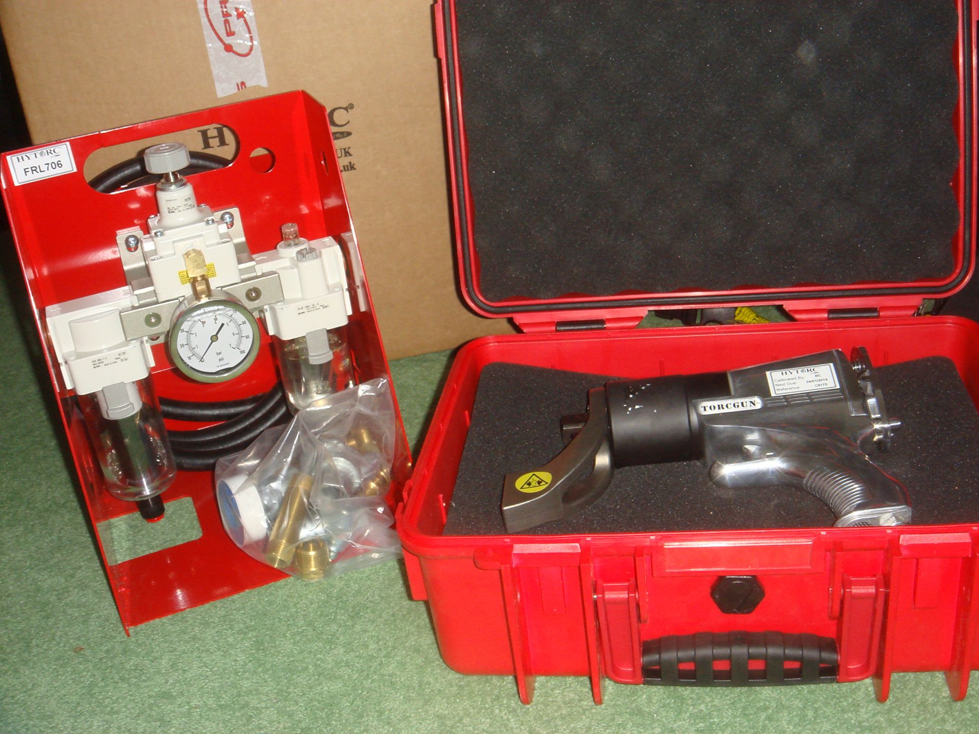 HYTORC JGUN PRECISION PNEUMATIC TORQUE WRENCH GUN: MODEL J-A1-SP. 3/4 ...