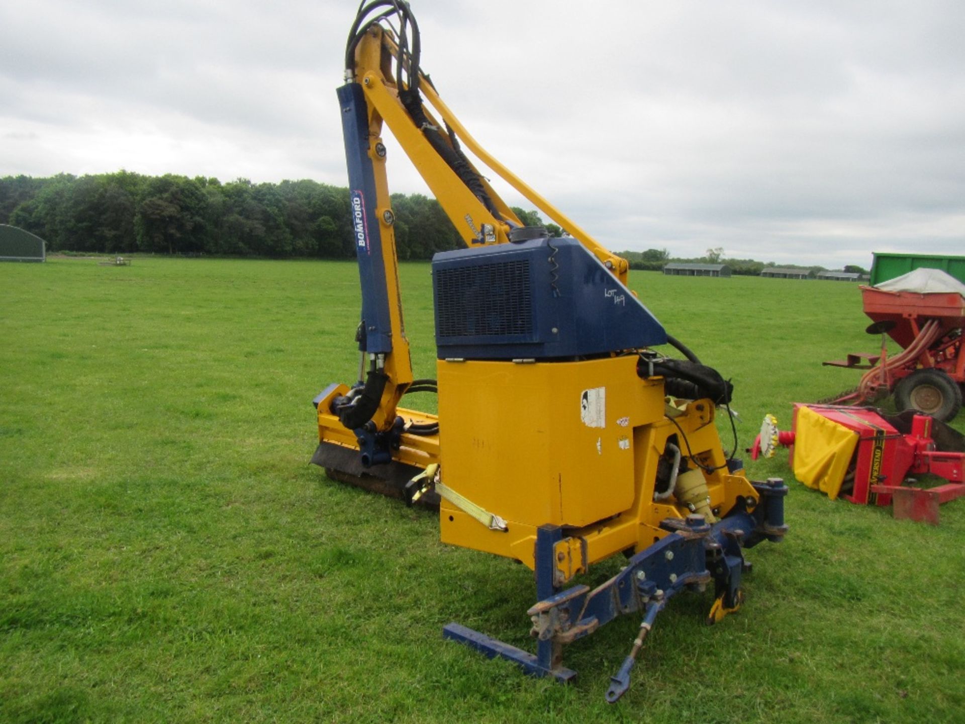 2011 Bomford Hawk 6.5T hedgecutter, 1.5m Pro Trim head, ICS control ...