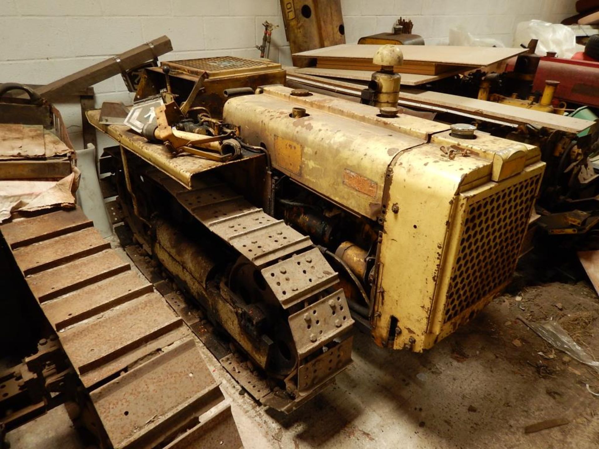 BRISTOL 25 diesel CRAWLER TRACTOR An early example
