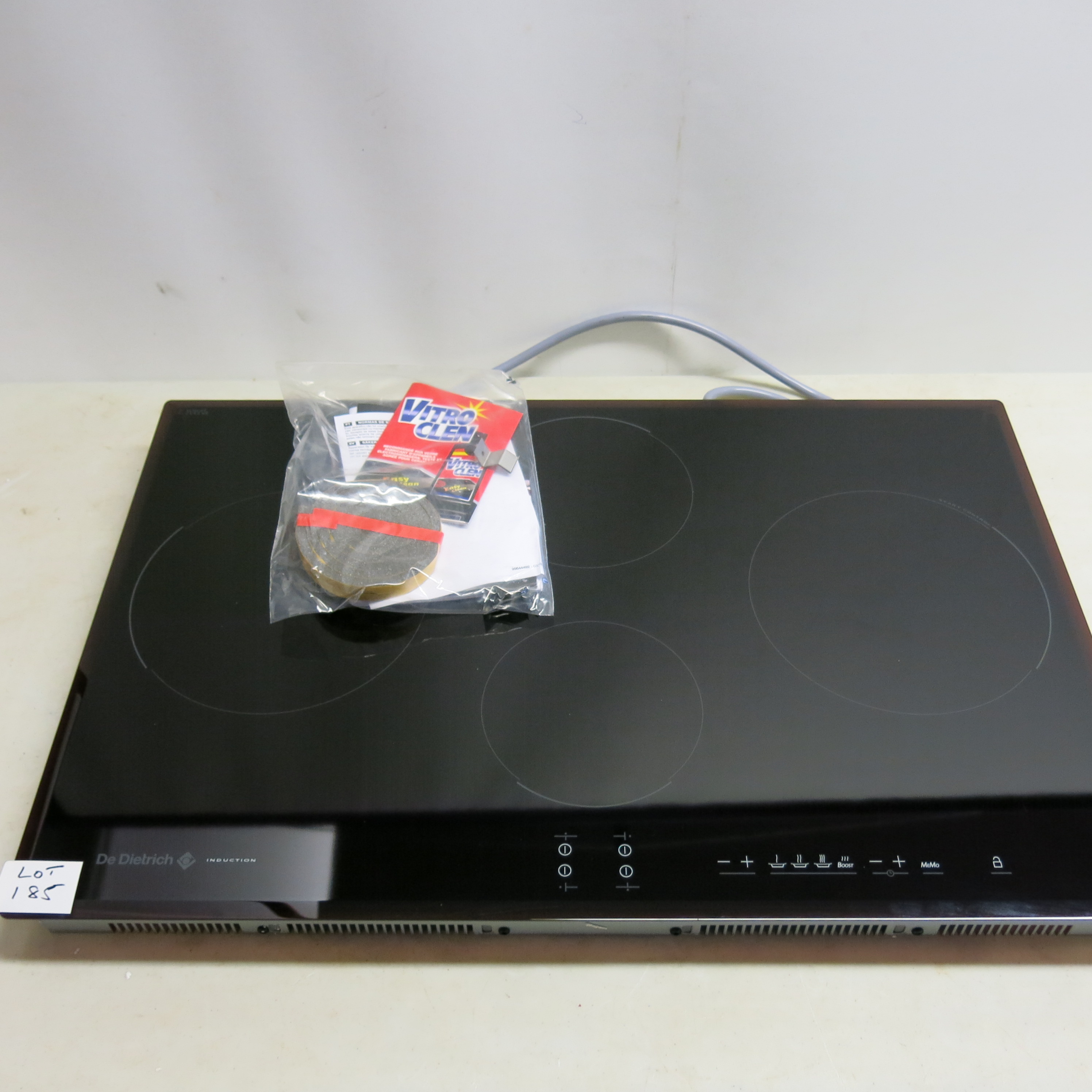 De Dietrich Schott Ceran Glass 4 Ring Induction Hob, Model DT1708V ...