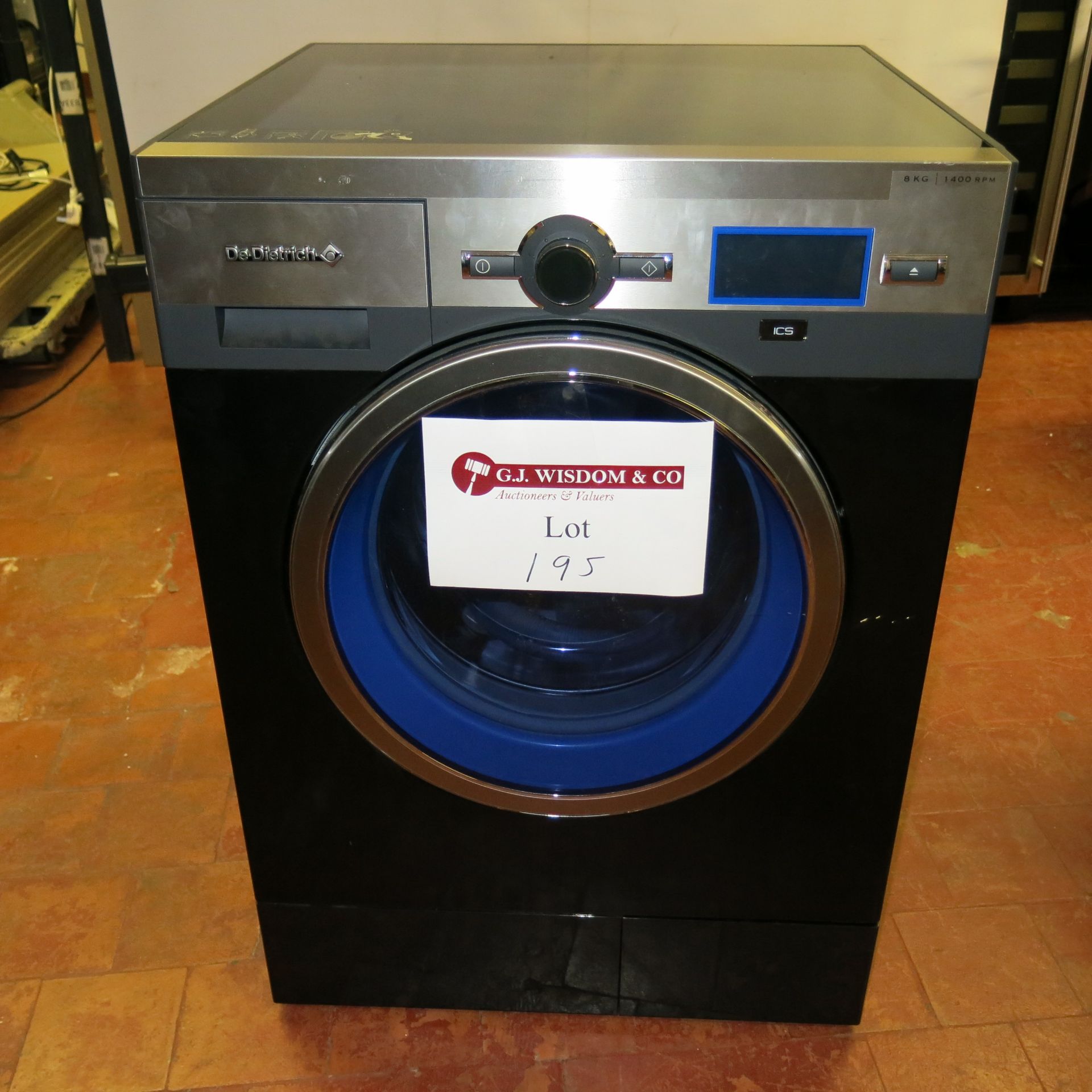 De Dietrich ICS Washing Machine, Model DFW814B, 8kg, 1400rpm. Ex ...