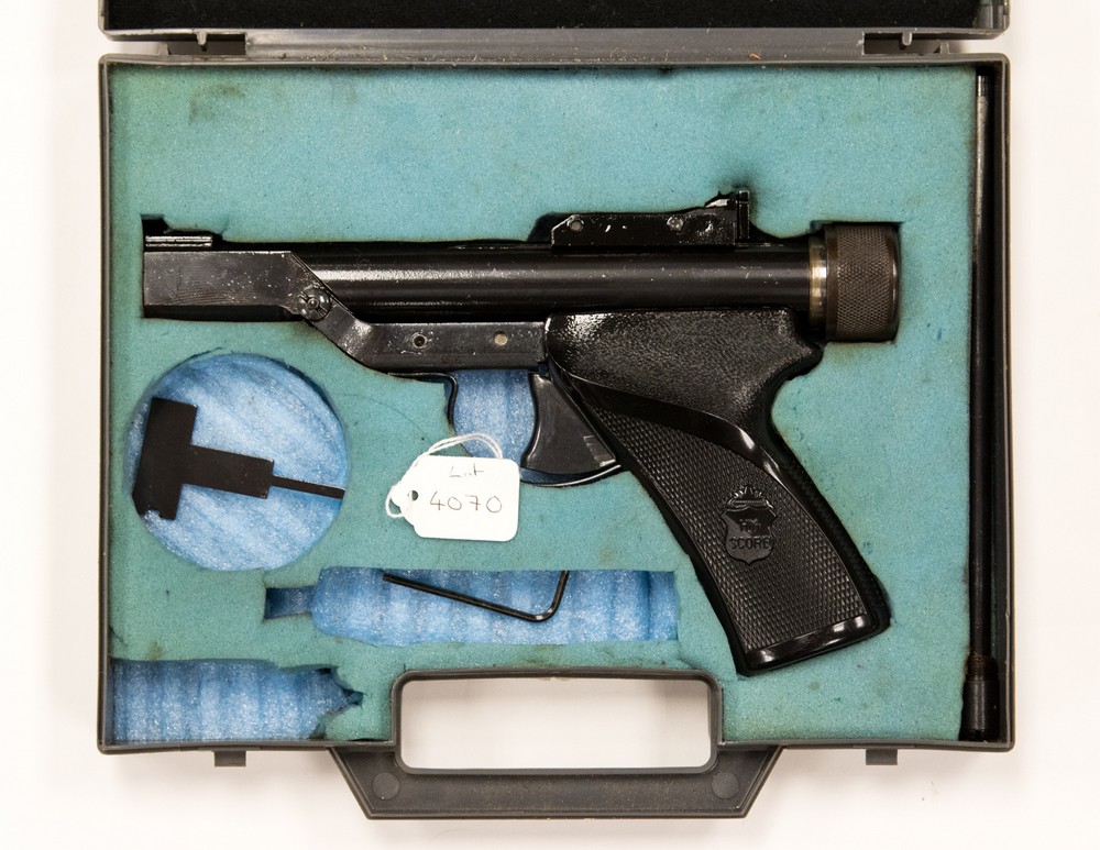 Hy Score 'Sporter' Air Pistol. The British version made by Phoenix Arms ...