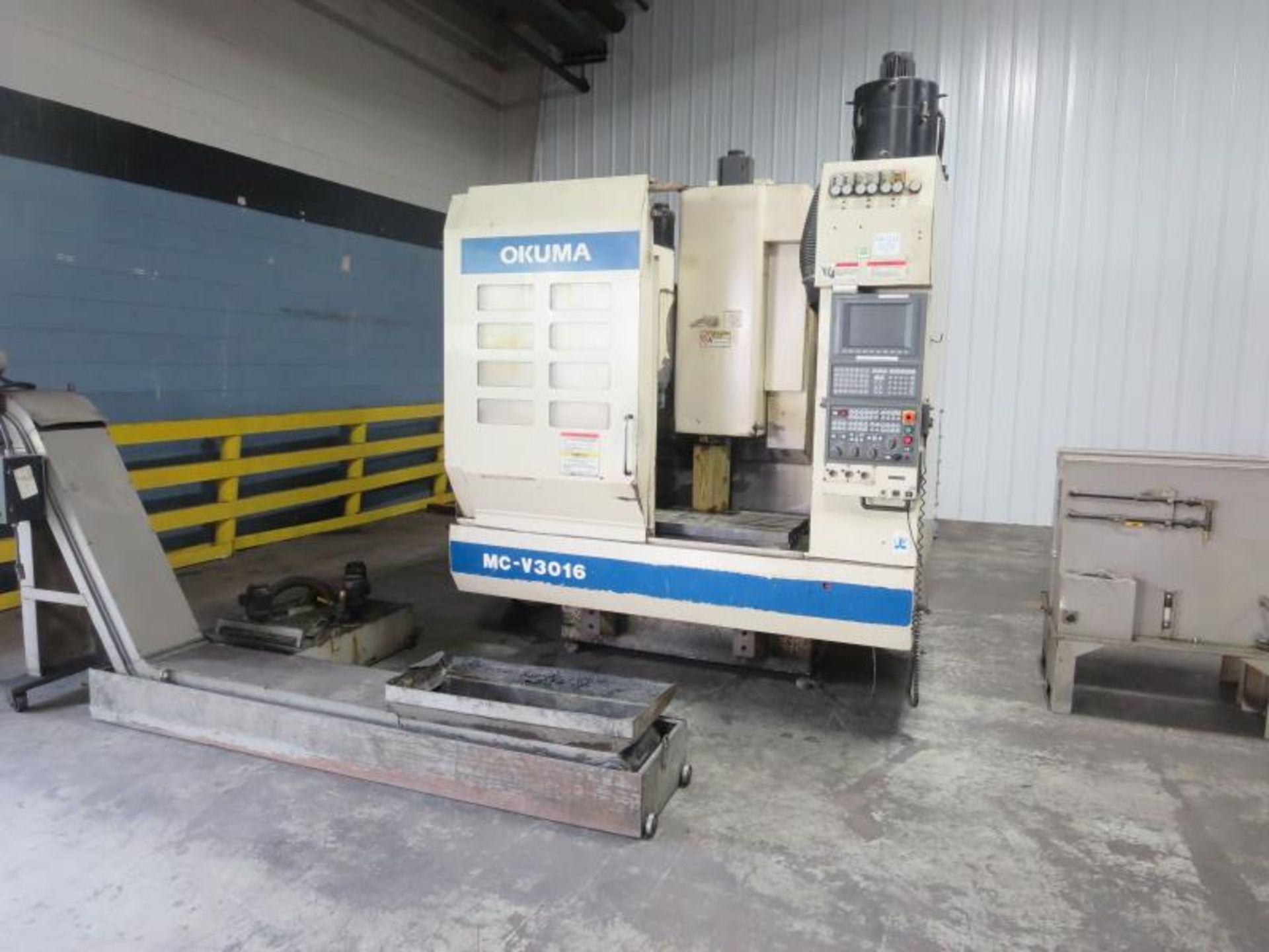 Okuma MC-V3016 Vertical Machining Center, 3 axis, 30"X, 16"Y ,17"Z, 39. ...