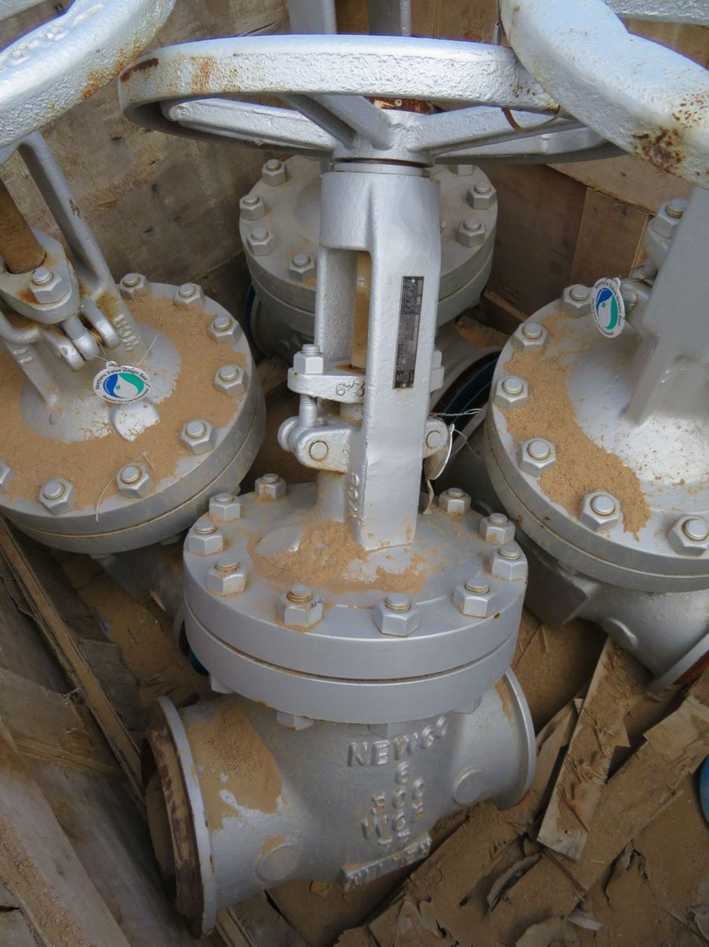 Newco 6" Gate Valves. Lot: (4) 300LB Pressure Class, 51.1 Bar Max ...