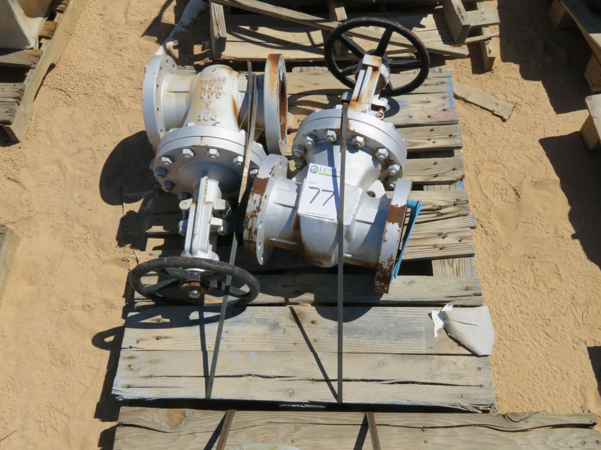 Williams Valve Co. 6" Gate Valves. Lot: (2) 300LB Pressure Class, 740 ...