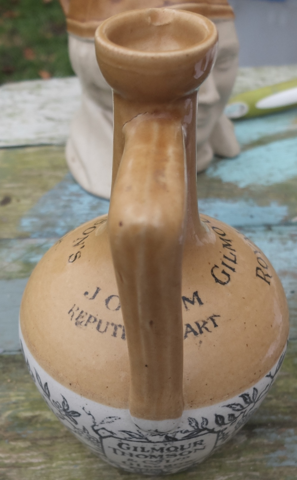Gilmore Thomson - Glasgow Stoneware Whisky Flagon.