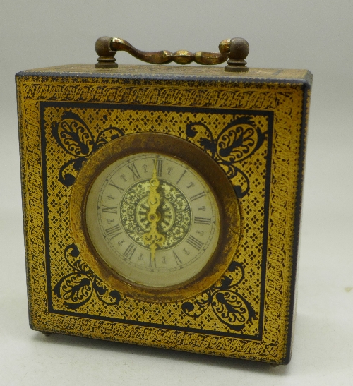 A Skandetui-Malmo desk clock, stamped By Appointment to the Swedish ...