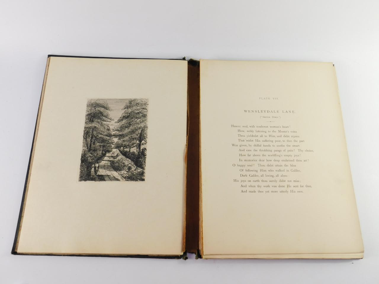 Buckle (A.) Yorkshire Etchings with Sonnets and descriptions, 1/100 ...
