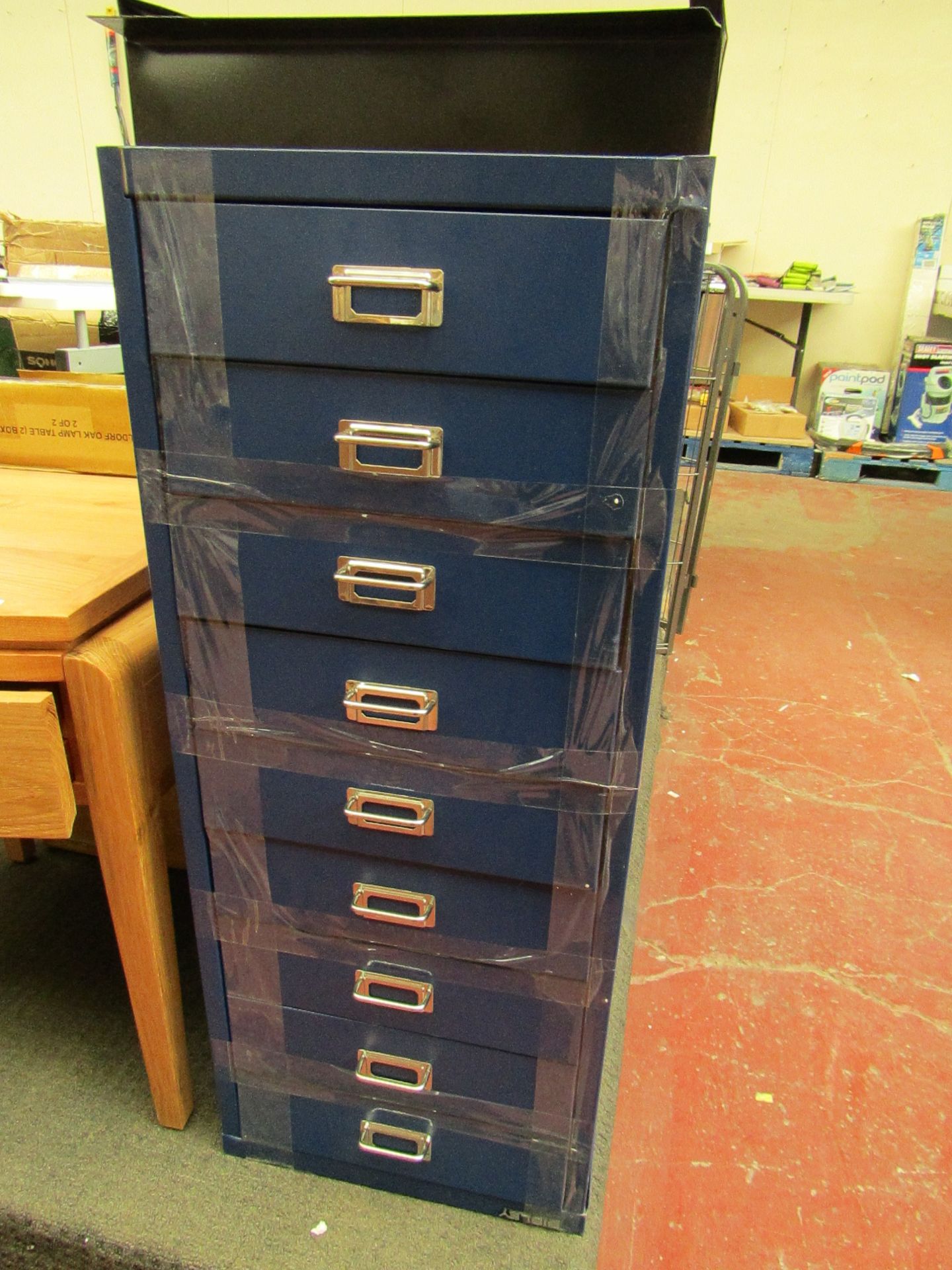 Bisley multi drawer unit, 9 drawers. RRP £100 https://www.costcuttersuk ...