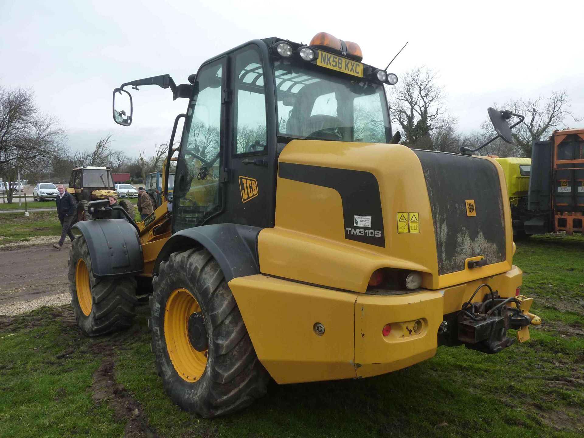 5141 JCB 310S pivot steer handler NK58 KXC