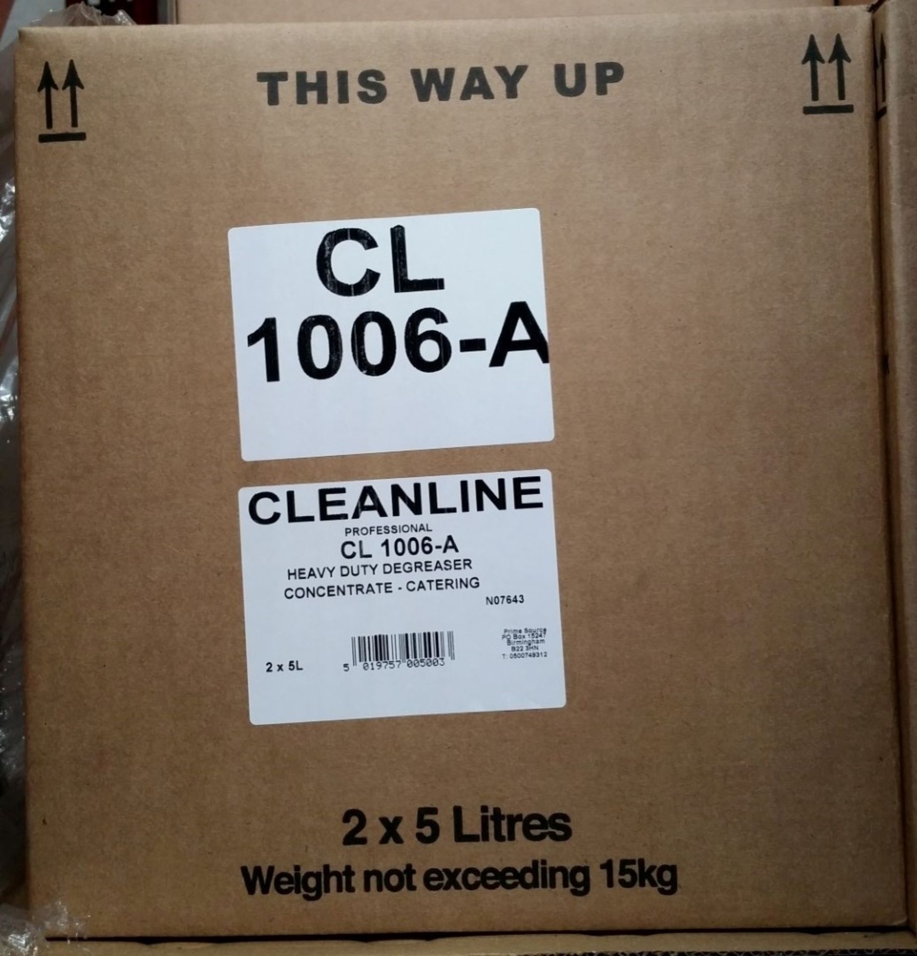 2 x Clean Line Professional 5 Litre Heavy Duty Degreaser Concentrate ...