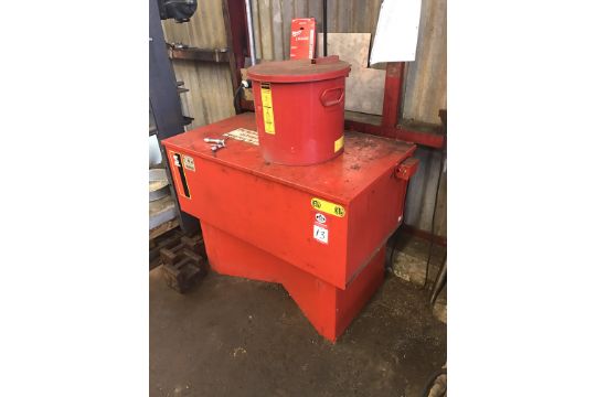 Parts Washer, Safety Kleen model 44 Solvent Vat Parts Washer with ...
